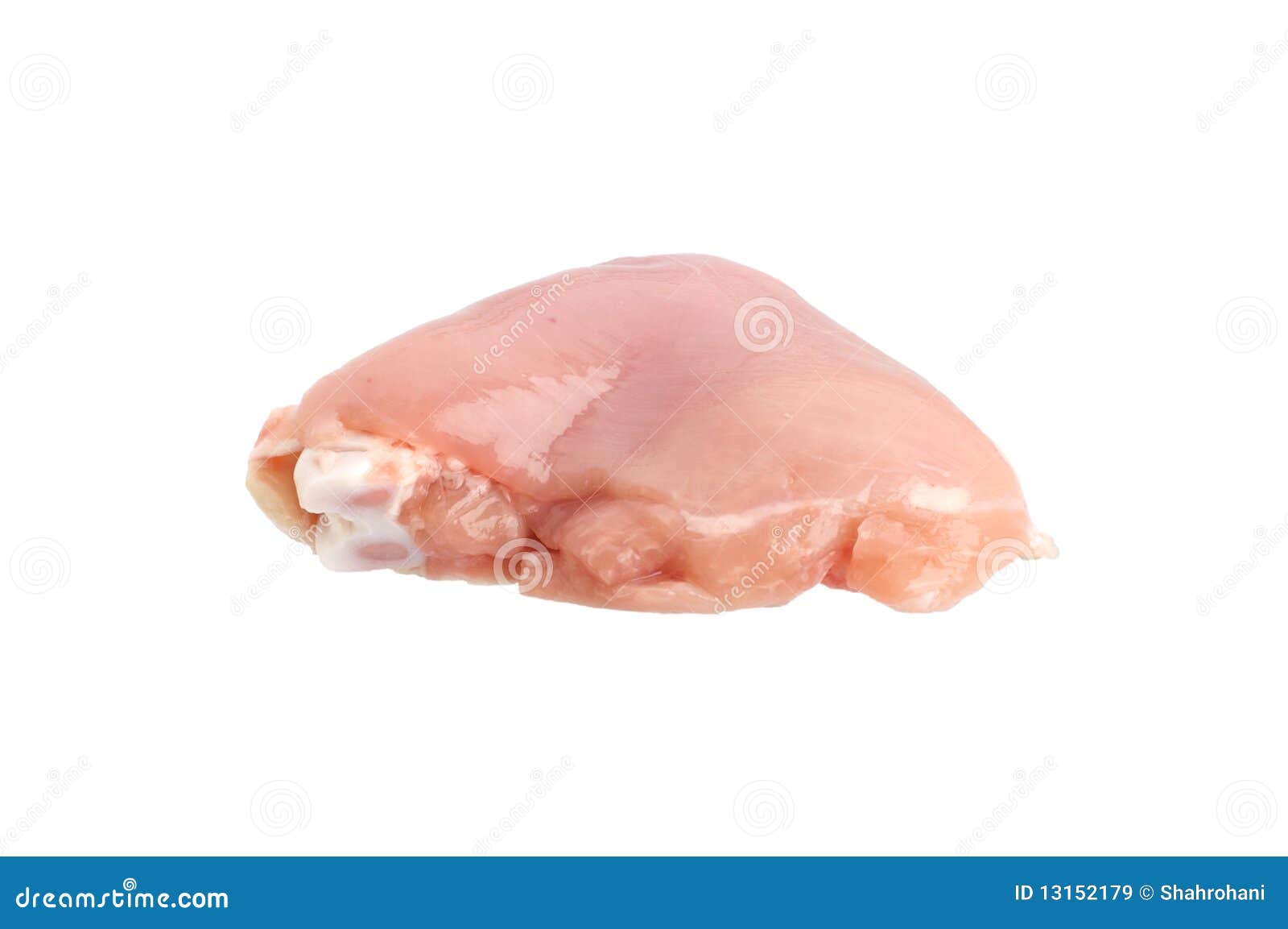 Muslo sin piel del pollo imagen de archivo. Imagen de sano - 13152179