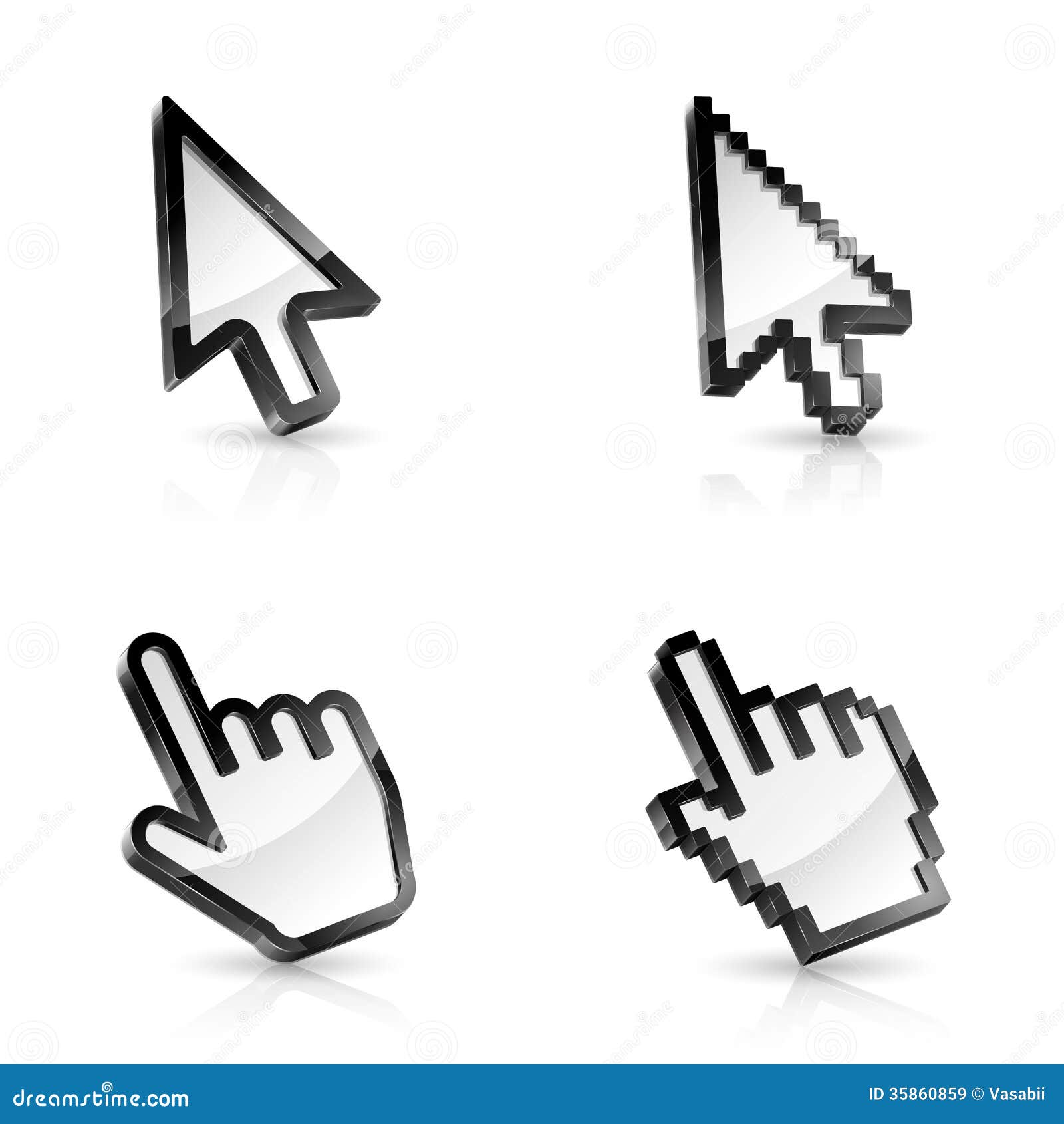 Muspekare stock illustrationer. Illustration av diagram - 35860859