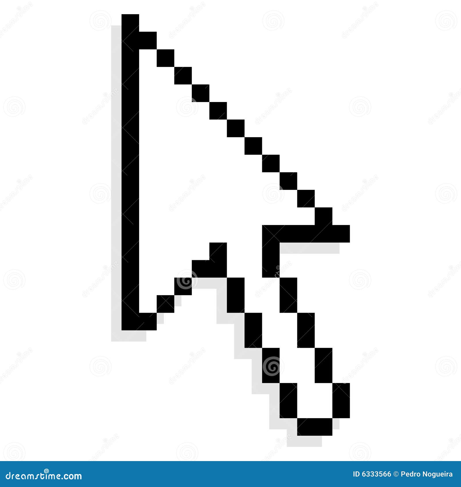 Muspekare vektor illustrationer. Illustration av skalbar - 6333566