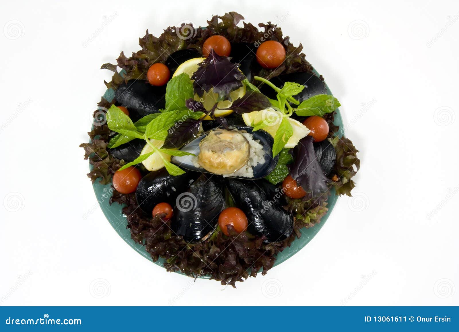 Mussel plate stock image. Image of shellfish, lunch, healthy - 13061611