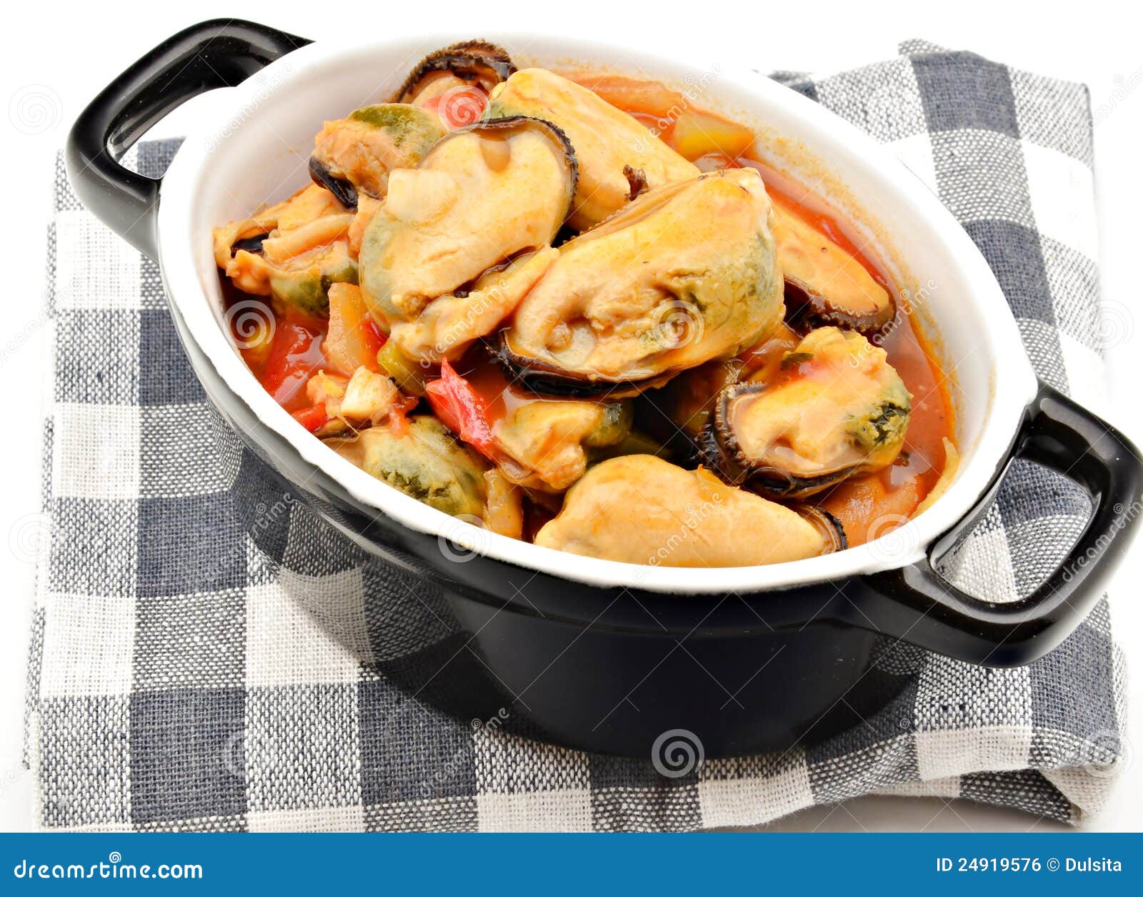Mussel stew stock photo. Image of pitch, mediterranean - 24919576