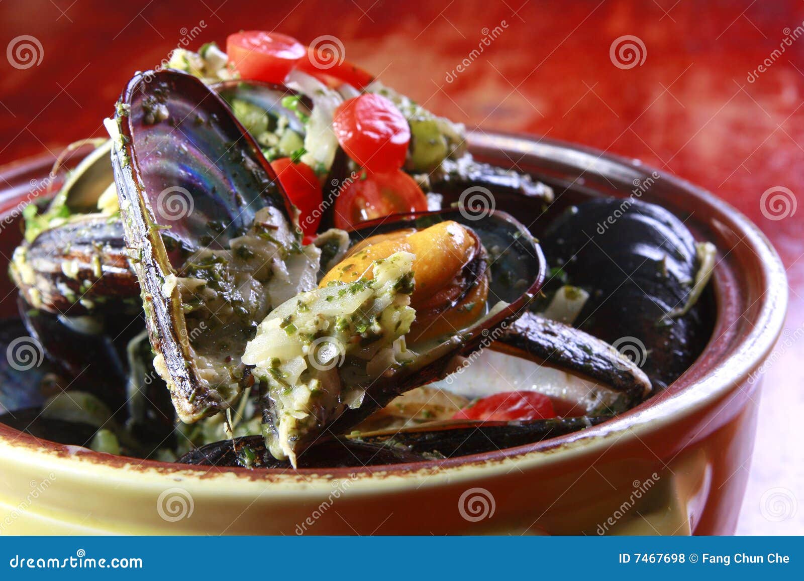 Mussel stew stock photo. Image of healthy, griddle, seafood - 7467698