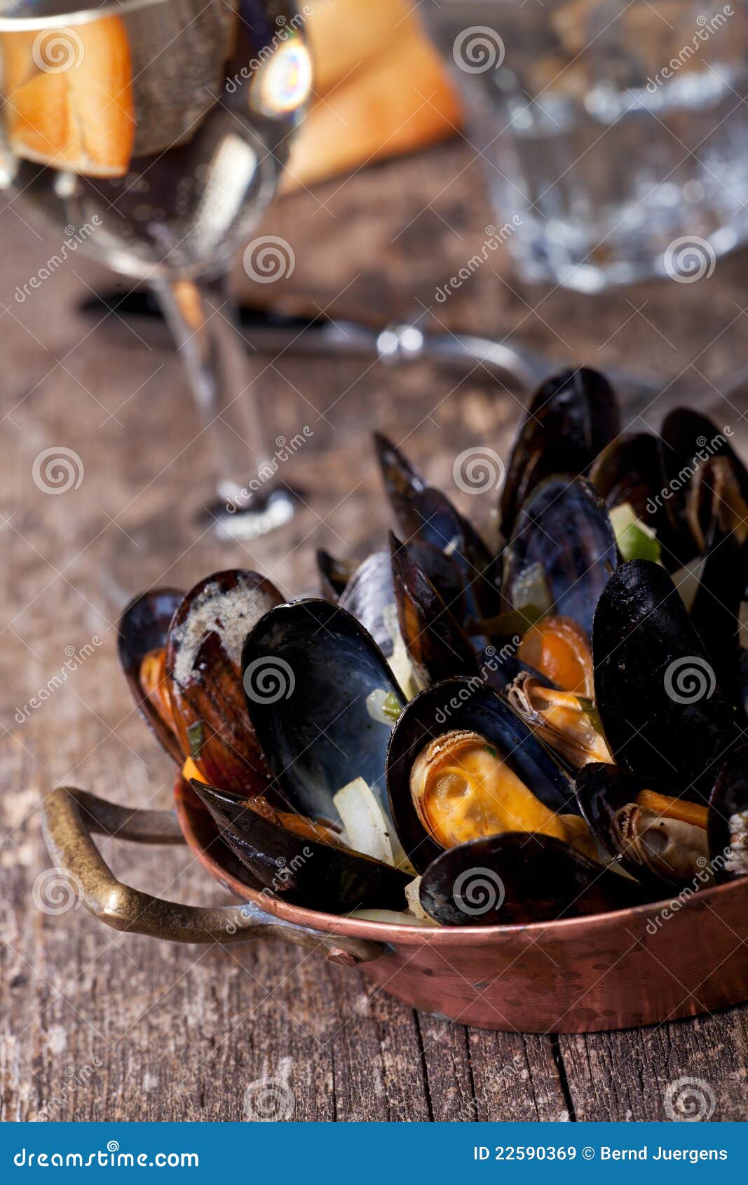 Mussels stock image. Image of onion, shellfish, saltwater - 22590369