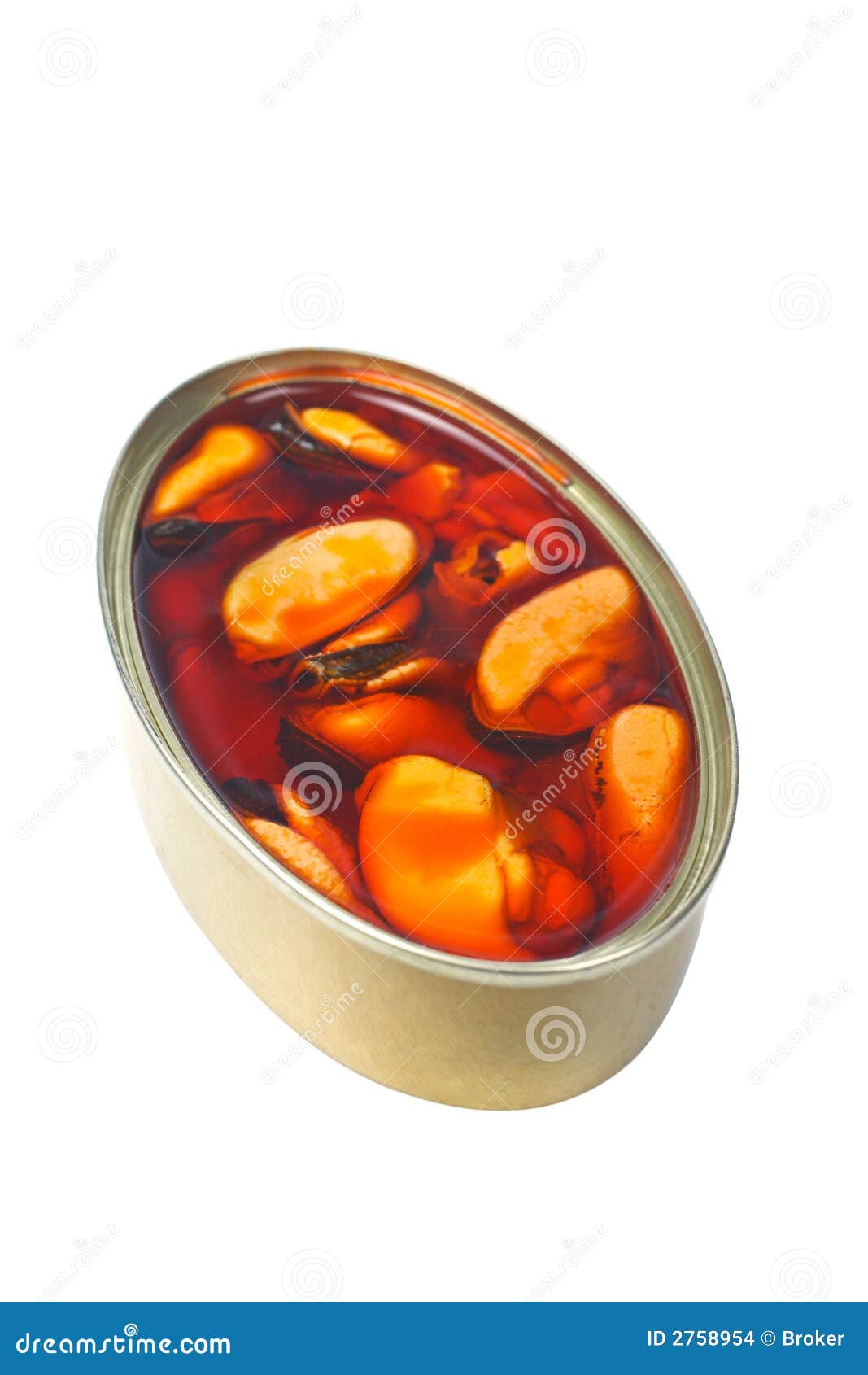 Mussels canned stock photo. Image of container, opened - 2758954