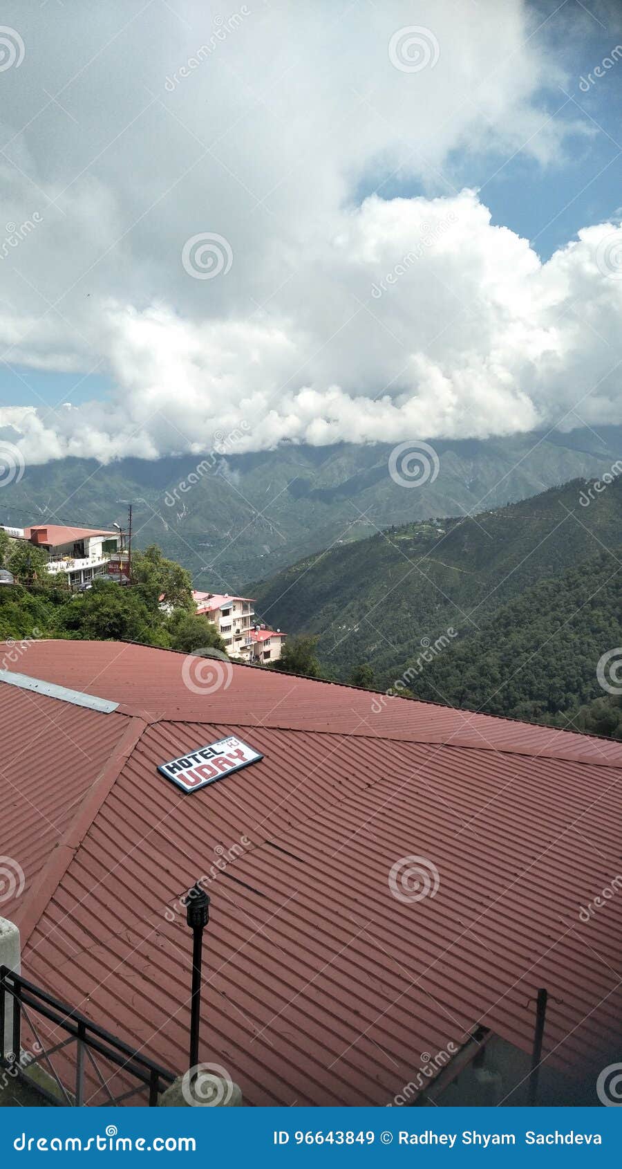 Mussorie, INDIA editorial stock image. Image of horizon - 96643849