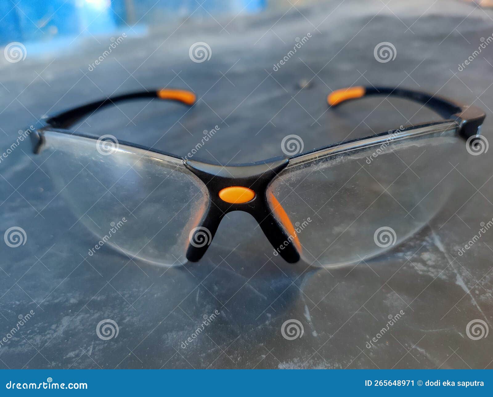 We Must always Put Safety First Safetyglass Stock Image - Image of ...