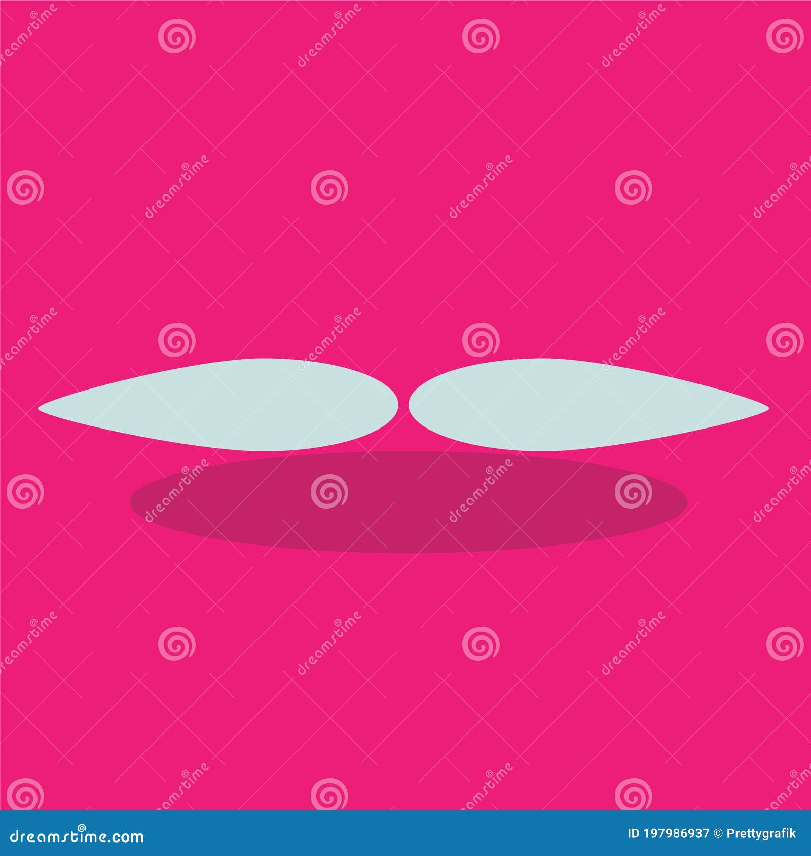 Mustache white 09 stock vector. Illustration of white - 197986937