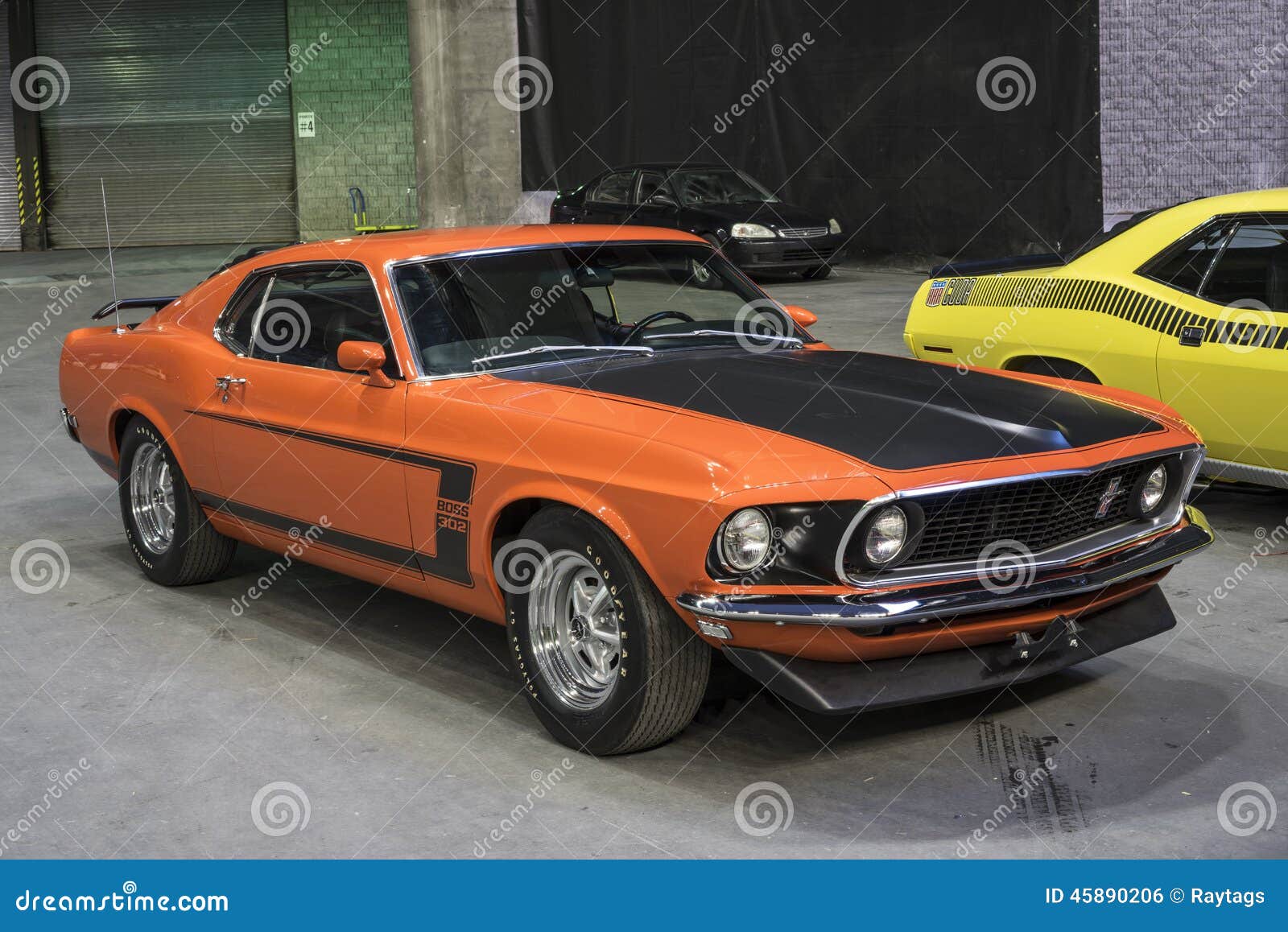 Mustang boss 302 editorial photo. Image of competition - 45890206