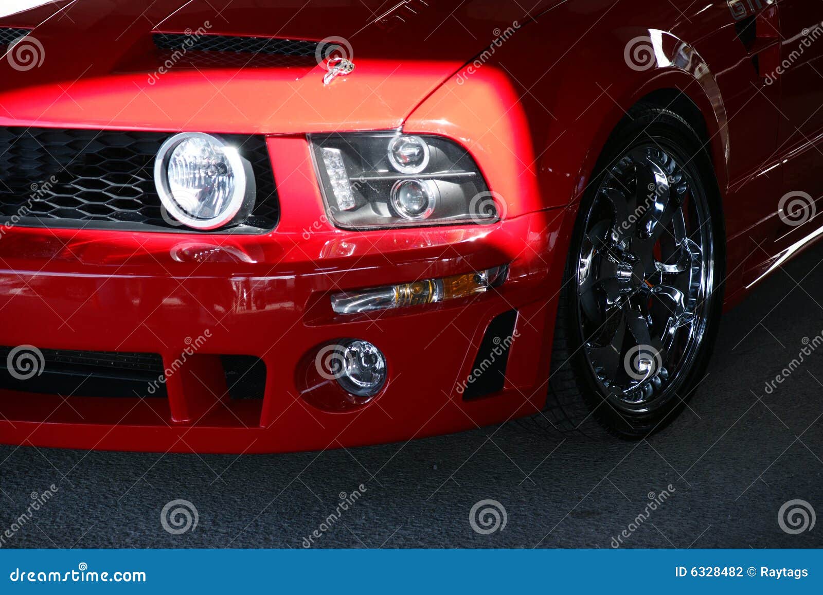 Mustang Front End stock photo. Image of automobiles, details - 6328482