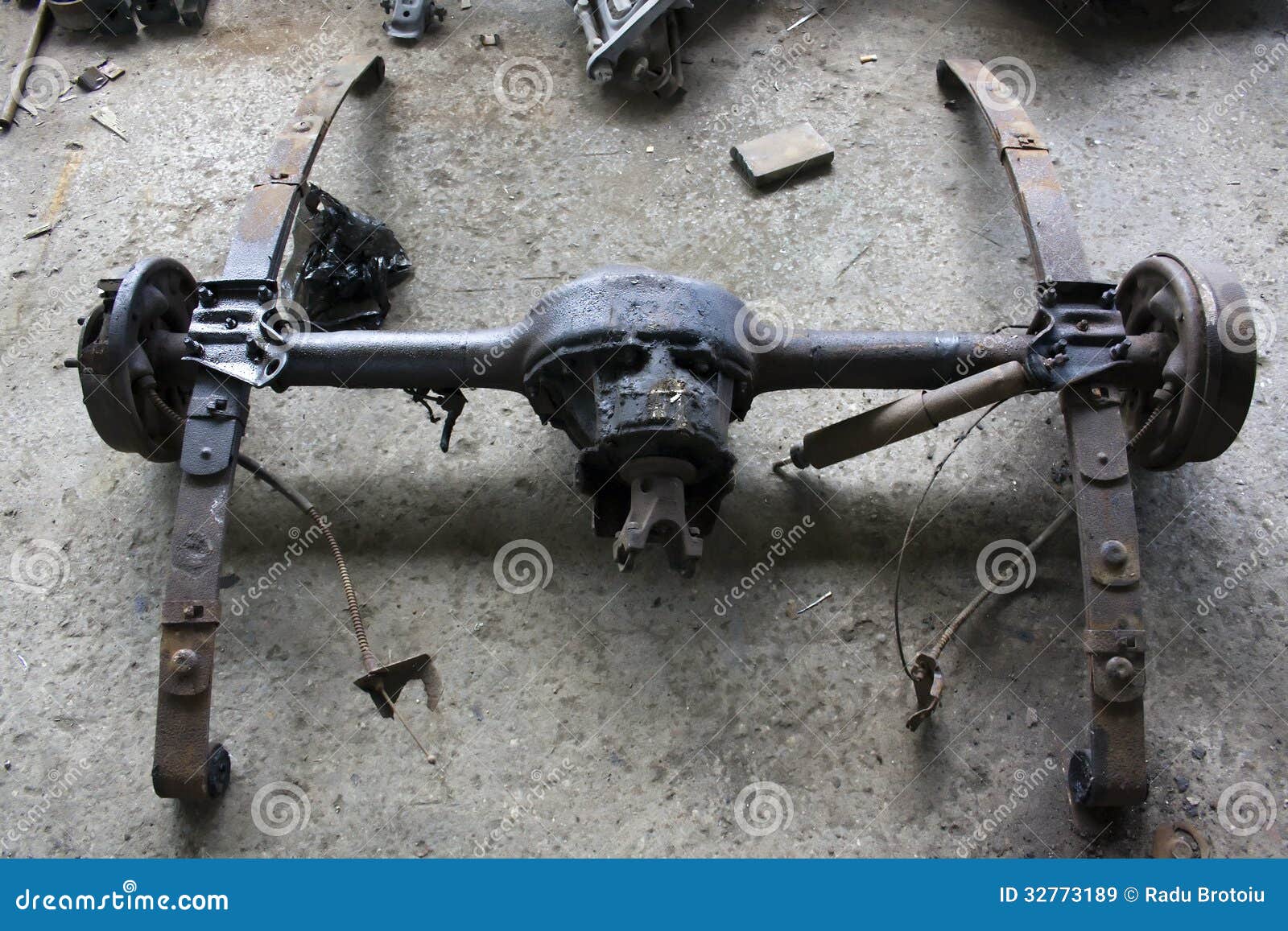 Mustang rear axle stock image. Image of axle, rear, equipment - 32773189