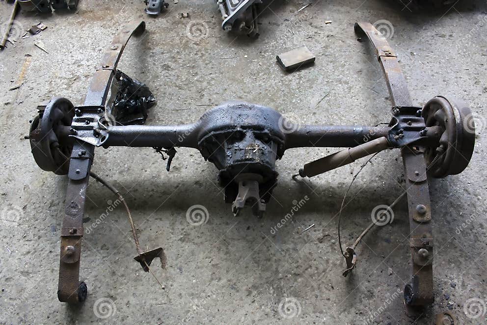 Mustang rear axle stock image. Image of axle, rear, equipment - 32773189