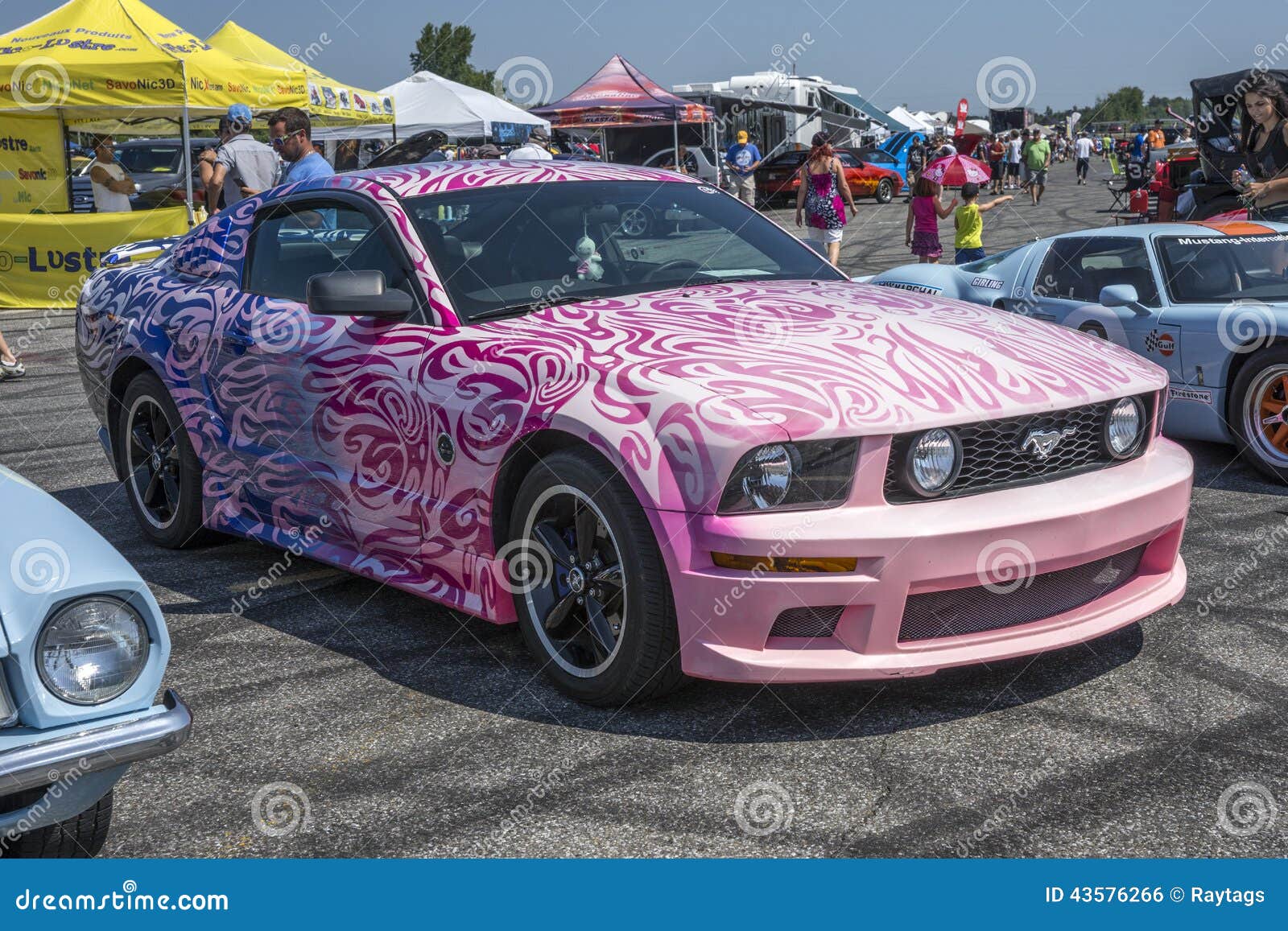 215 Mustang Pink Fotos de stock - Fotos libres de regalías de Dreamstime