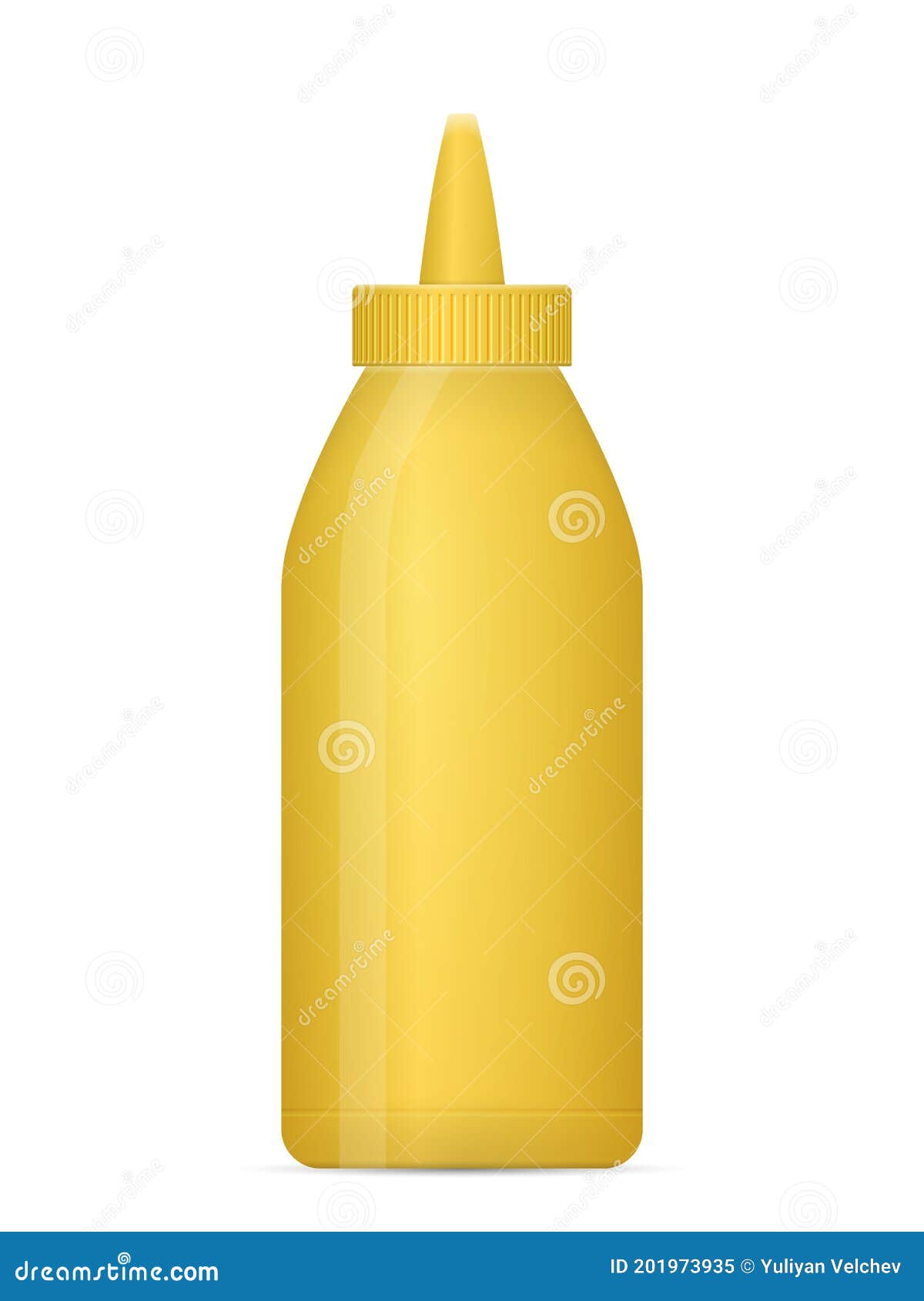 Mustard Bottle Cartoon Vector | CartoonDealer.com #201973935