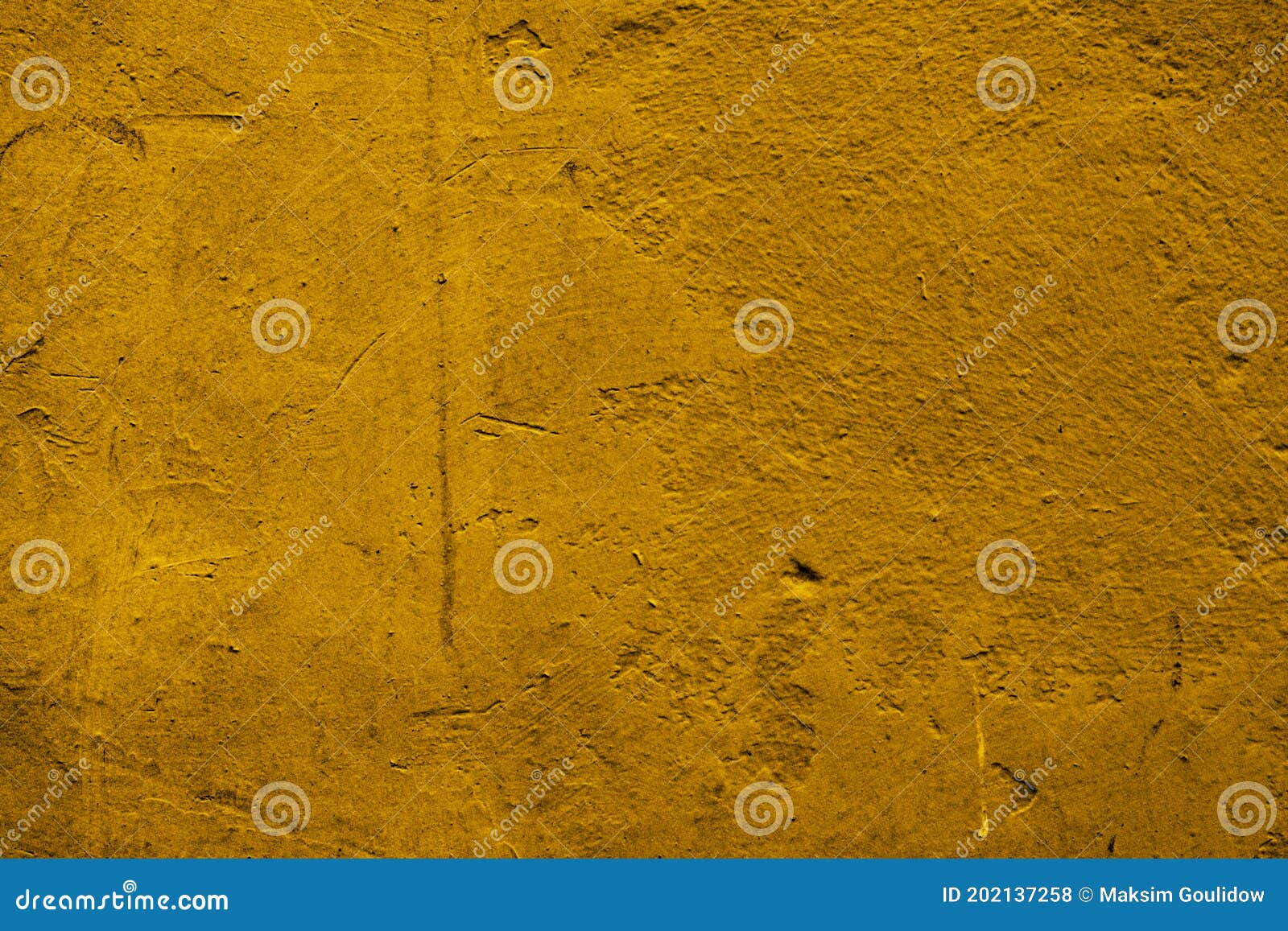 Mustard Concrete Wall Texture Stock Photo - Image of number, brick ...