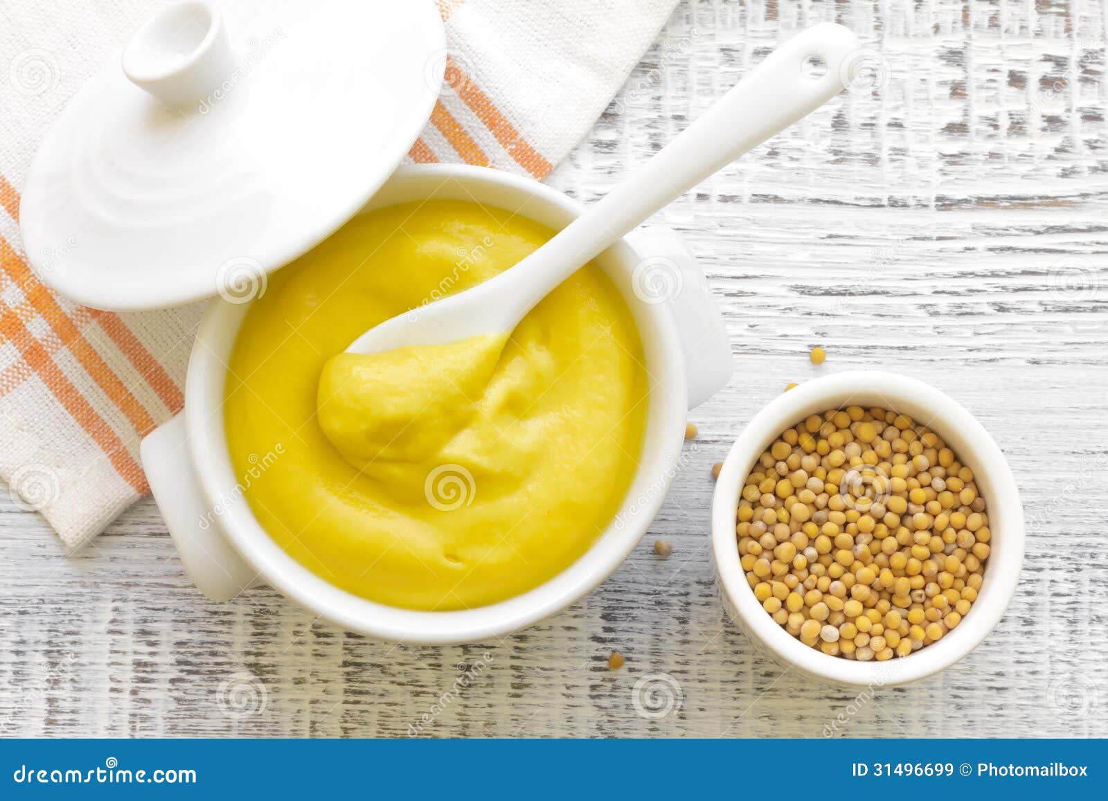 Mustard stock image. Image of flavor, fresh, dijon, cookery - 31496699