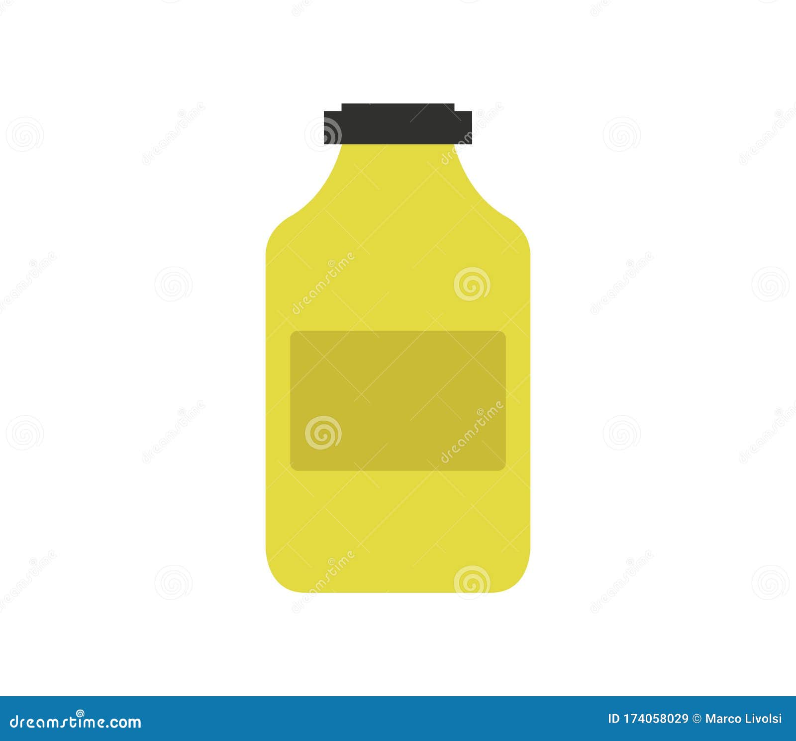 Mustard Icon Illustrated in Vector on White Background Stock ...