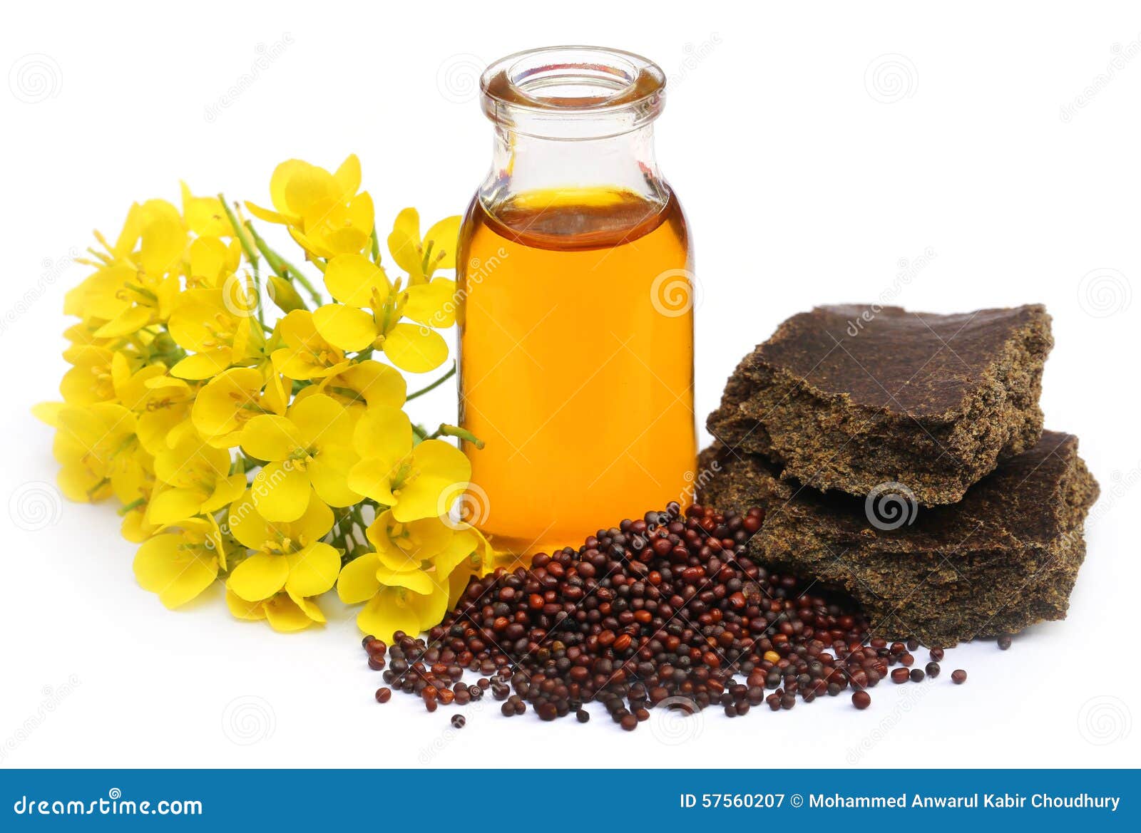 Mustard Oil Cake with Flower Stock Image - Image of medicinal, rural ...