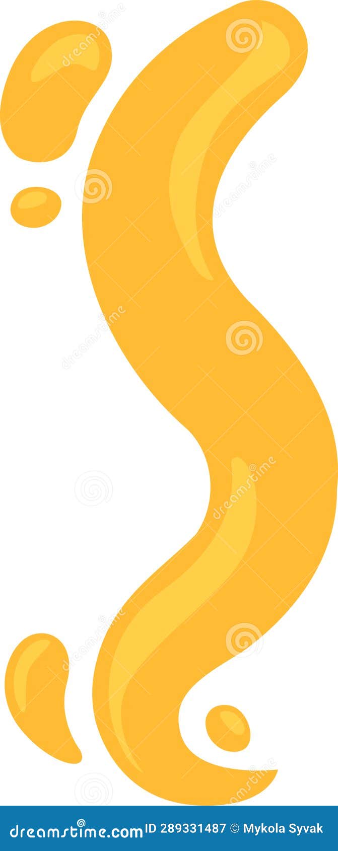 Mustard Sauce Line stock vector. Illustration of spicy - 289331487