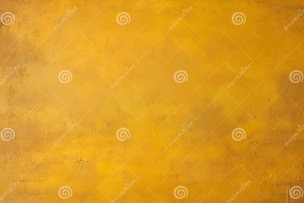 Mustard Yellow Color Wall Background. Abstract Portrait Backdrop for ...
