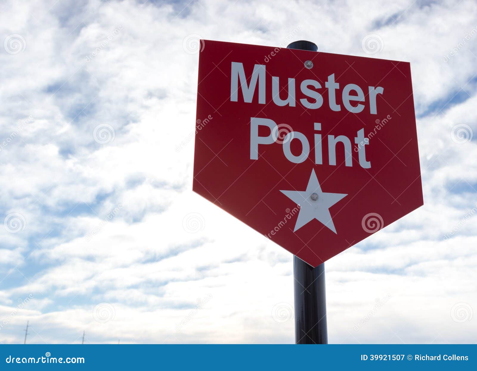 Muster Point Sign Royalty-Free Stock Photo | CartoonDealer.com #39921507