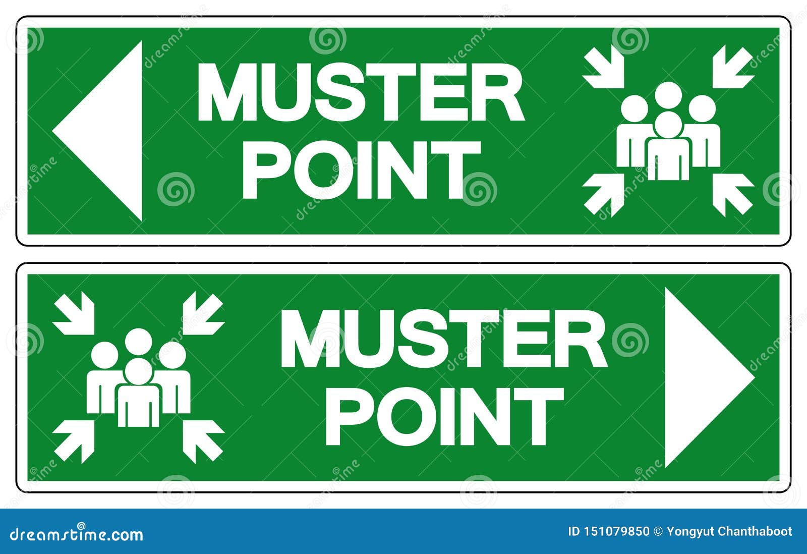 Muster Point Sign. Used To Be Installed At The Muster Point Site In ...