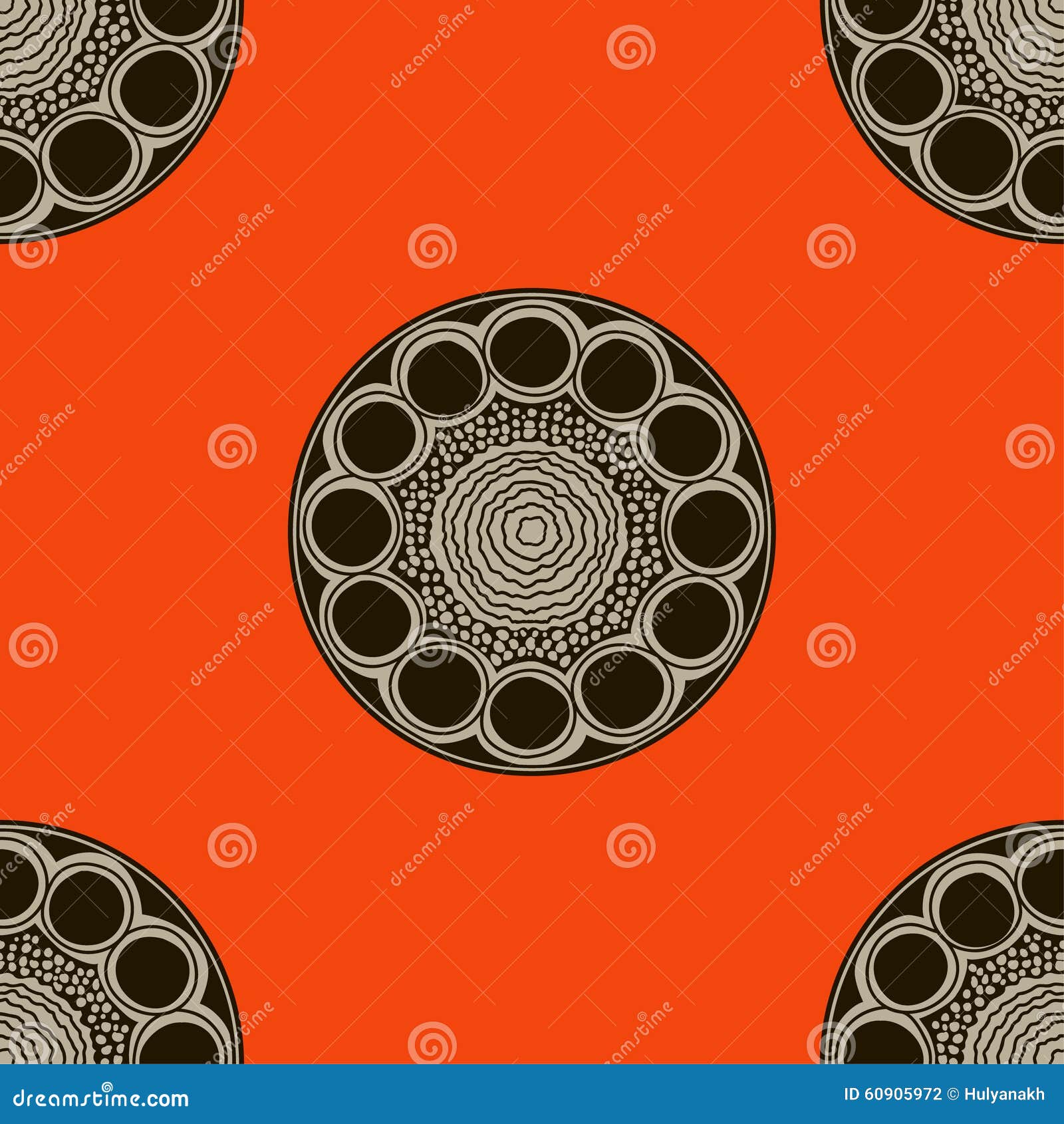 Muster rund stock abbildung. Illustration von element - 60905972