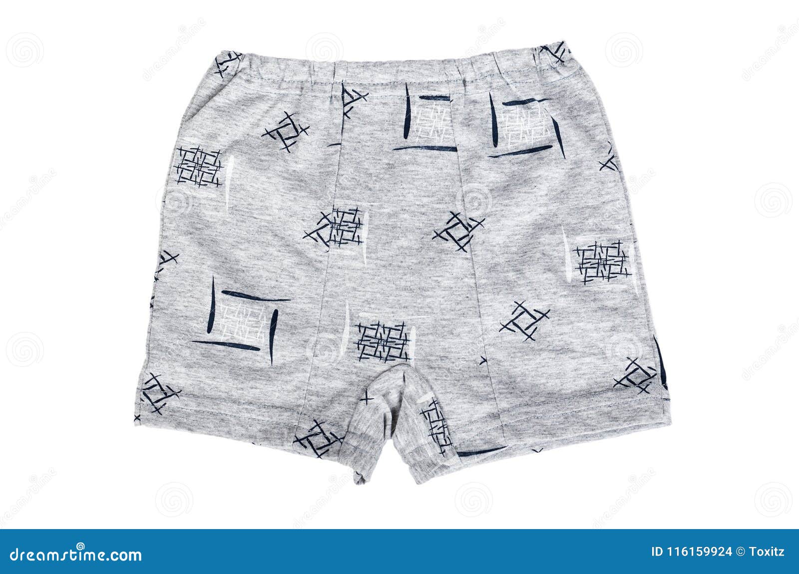 Mutande Del Cotone Del Bambino Isolate Su Fondo Bianco Fotografia Stock ...