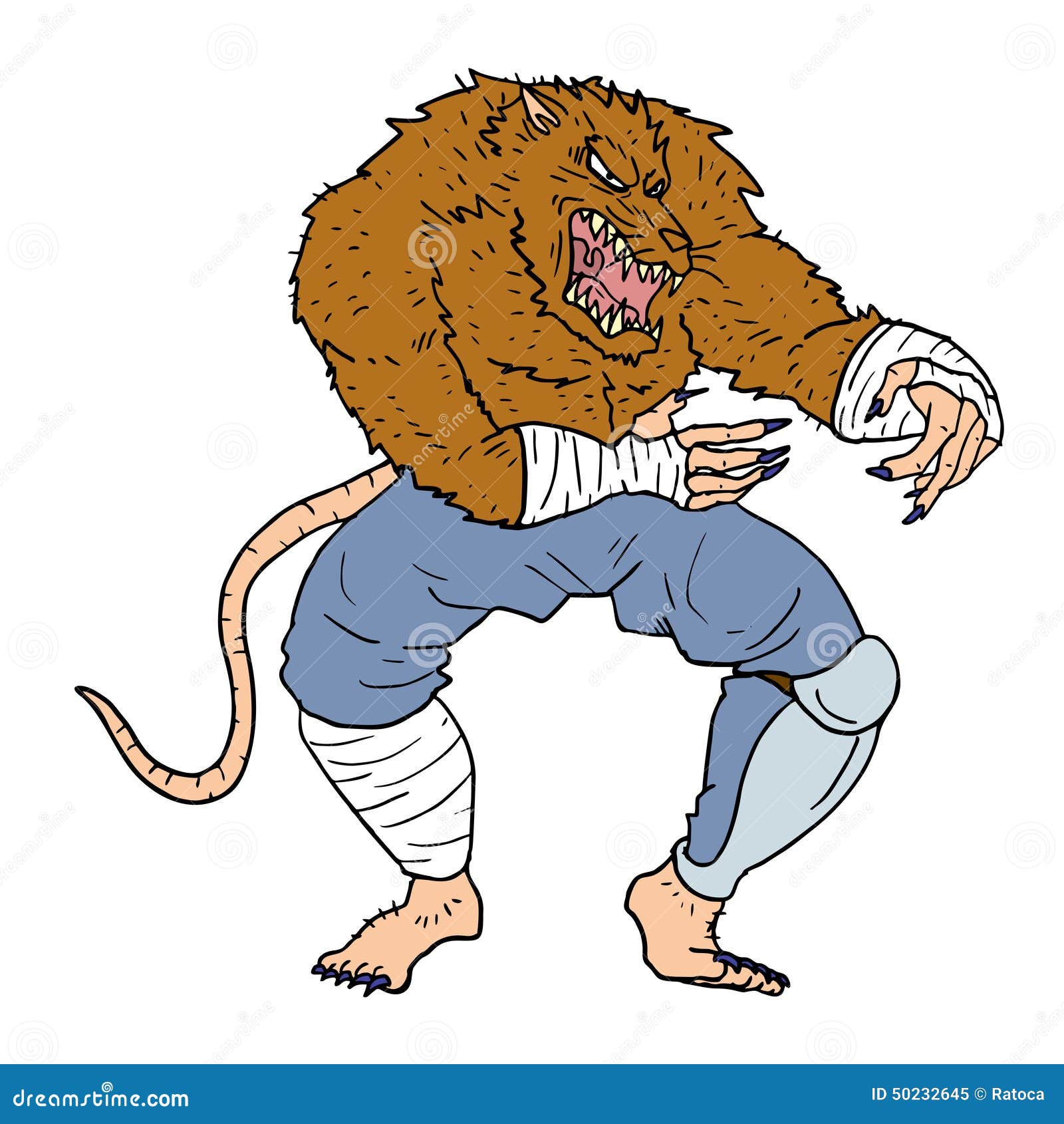 Mutant animal stock vector. Illustration of holiday, mask - 50232645