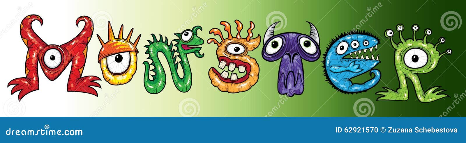 Mutant Cartoon Character Monsters Illustrations | CartoonDealer.com ...