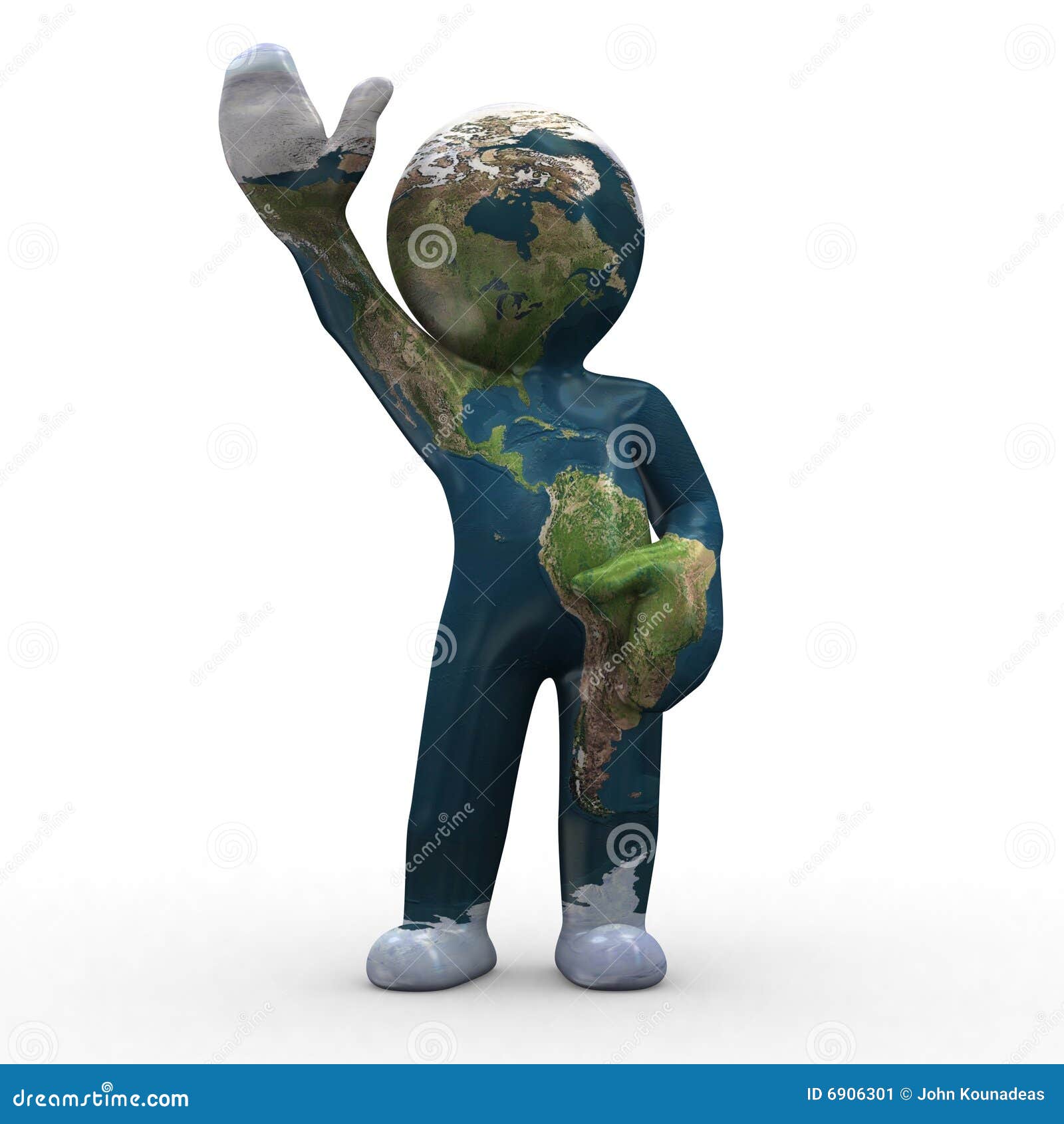 Mutant earth stock illustration. Illustration of human - 6906301