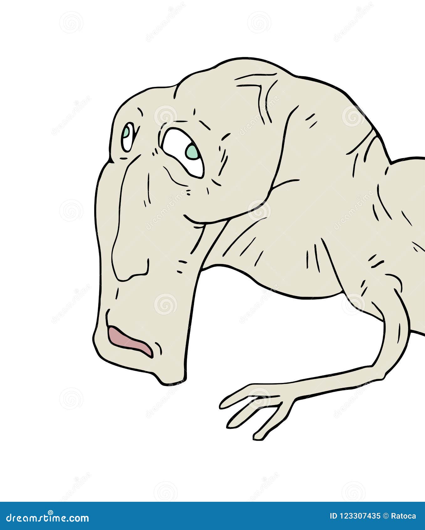 Creative Mutant Hand Drawing Cartoon Vector | CartoonDealer.com #95787447