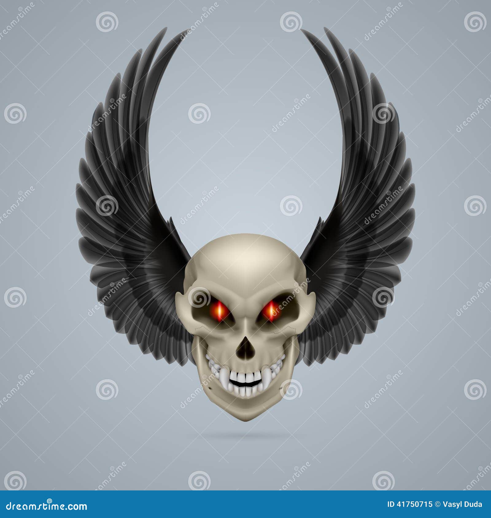 Mutant skull stock vector. Illustration of creepy, ghost - 41750715