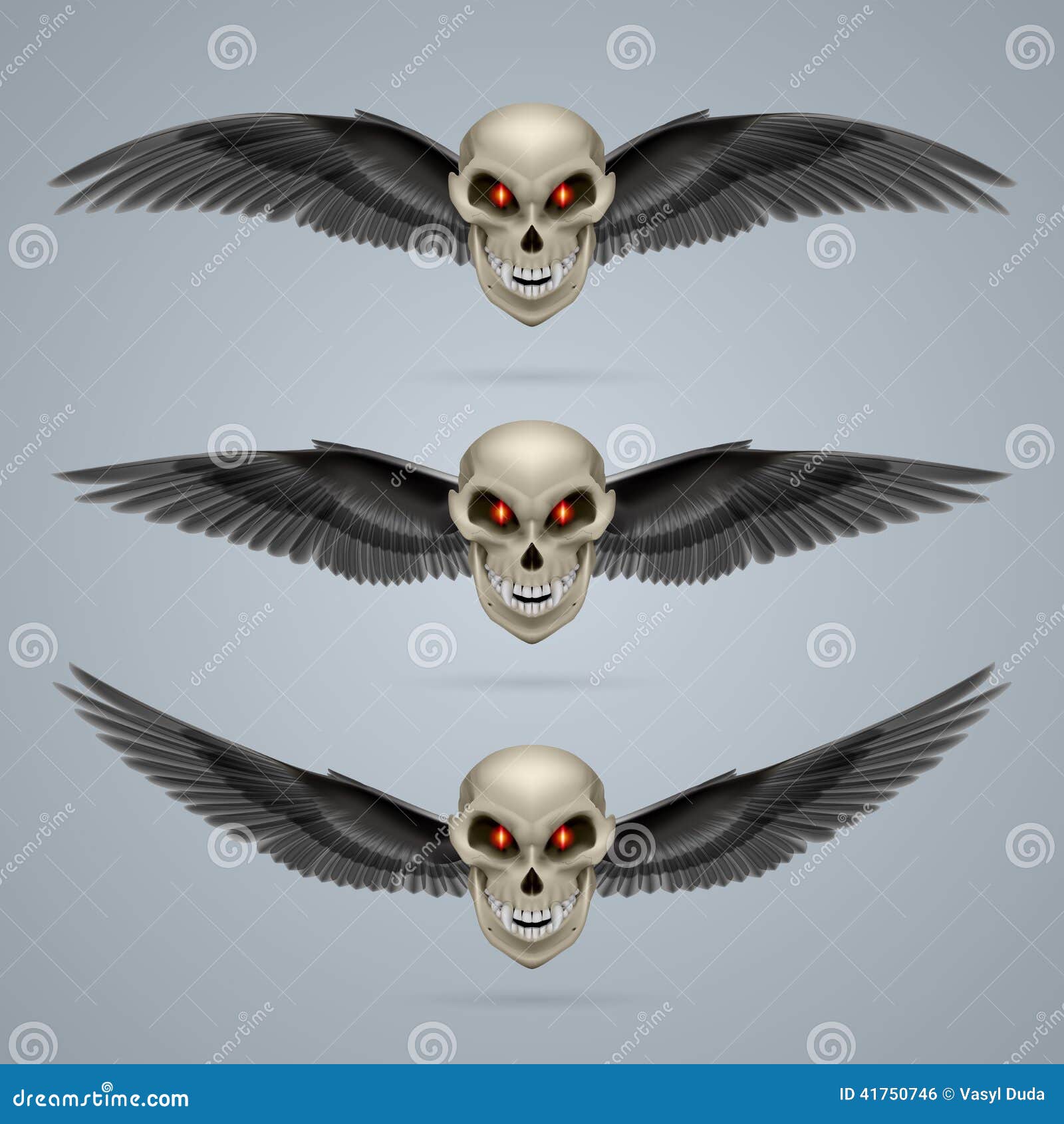 Mutant skull stock vector. Illustration of fatal, bone - 41750746
