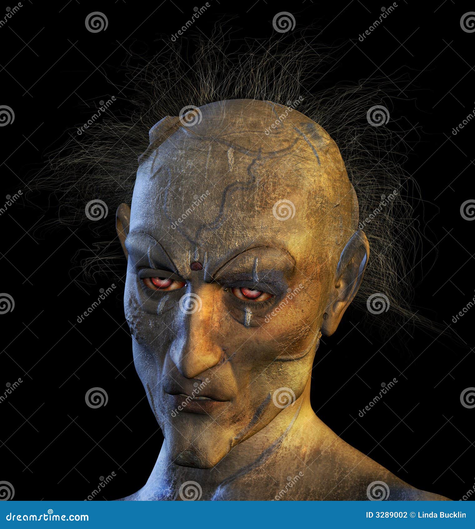 Mutant Woman stock illustration. Illustration of mutation - 3289002