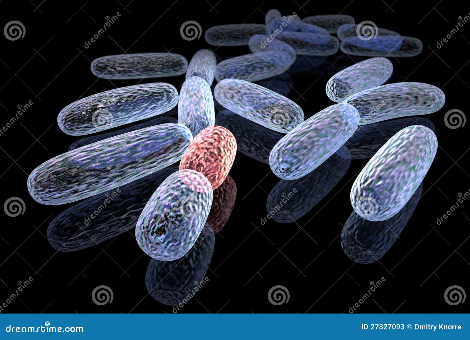 Mutated bacteria stock illustration. Illustration of escherichia - 27827093