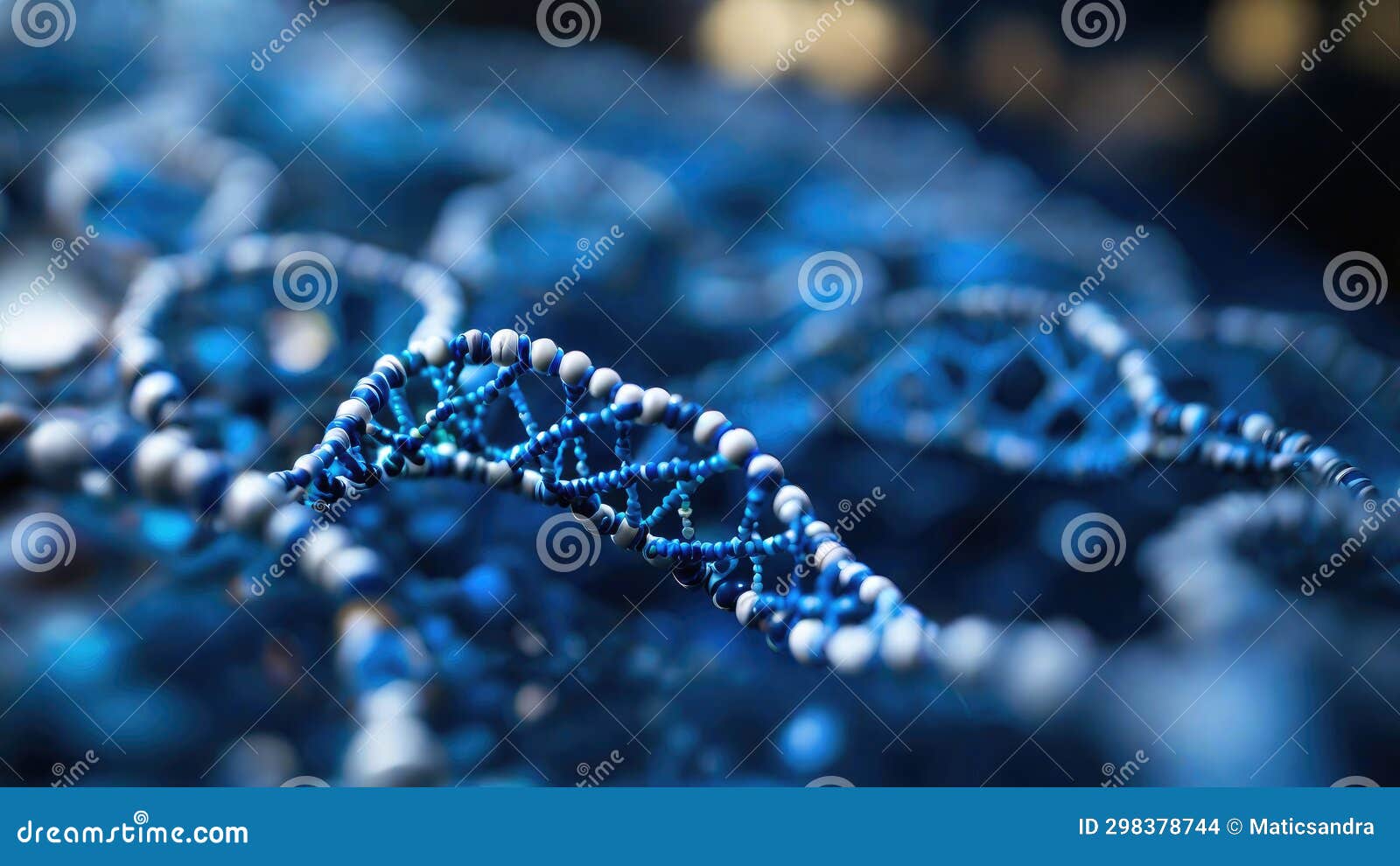 Mutated DNA Structure. Generated With AI Stock Image | CartoonDealer ...