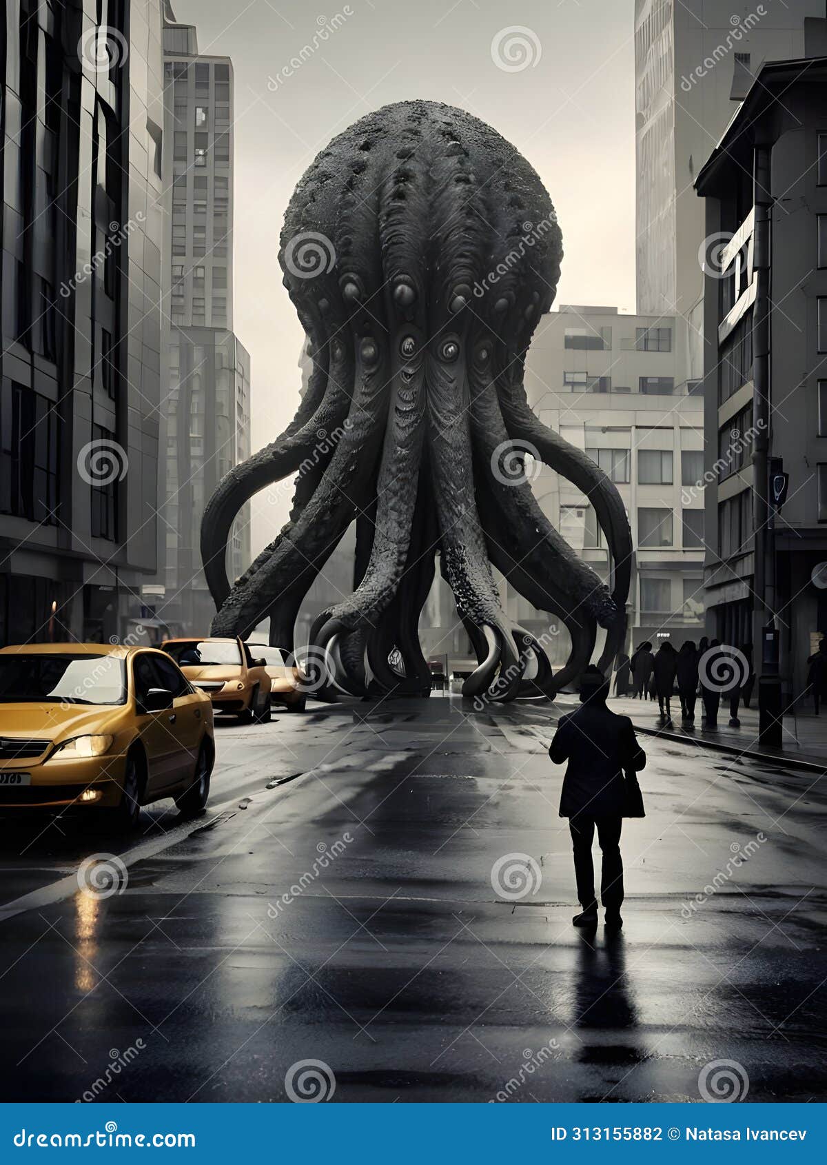 A Mutated Octopus Monster is Rampaging through the Streets of the ...