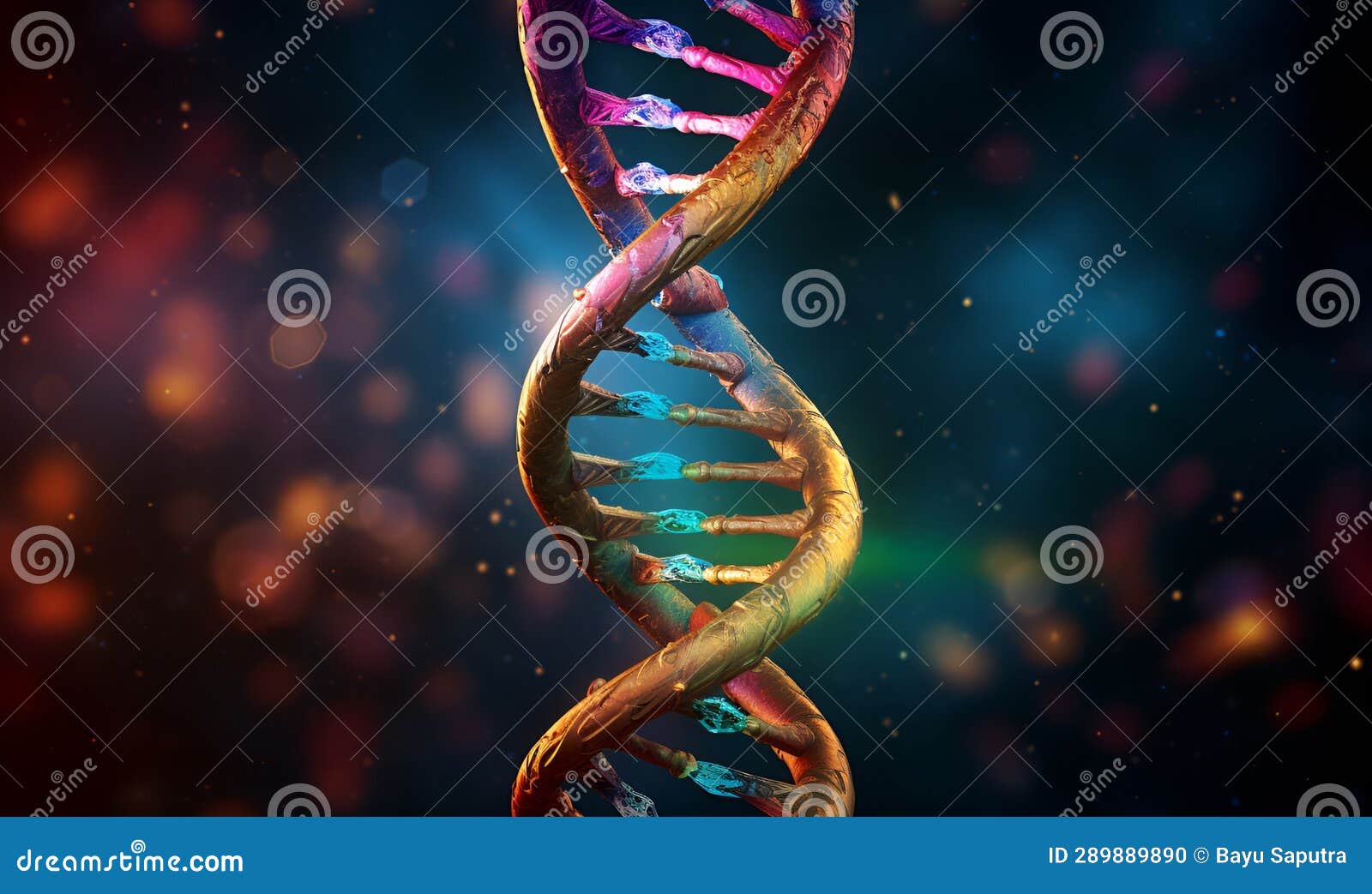 Mutation Dna Illustration, Generative Ai Stock Illustration ...