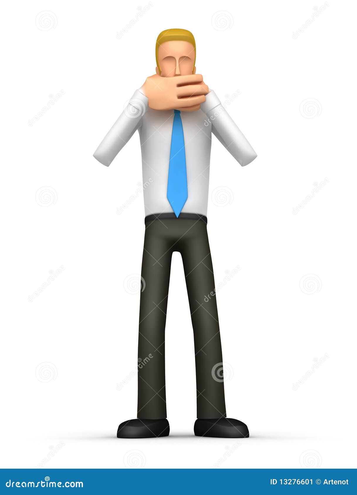 Mute stock illustration. Illustration of business, censorship - 13276601