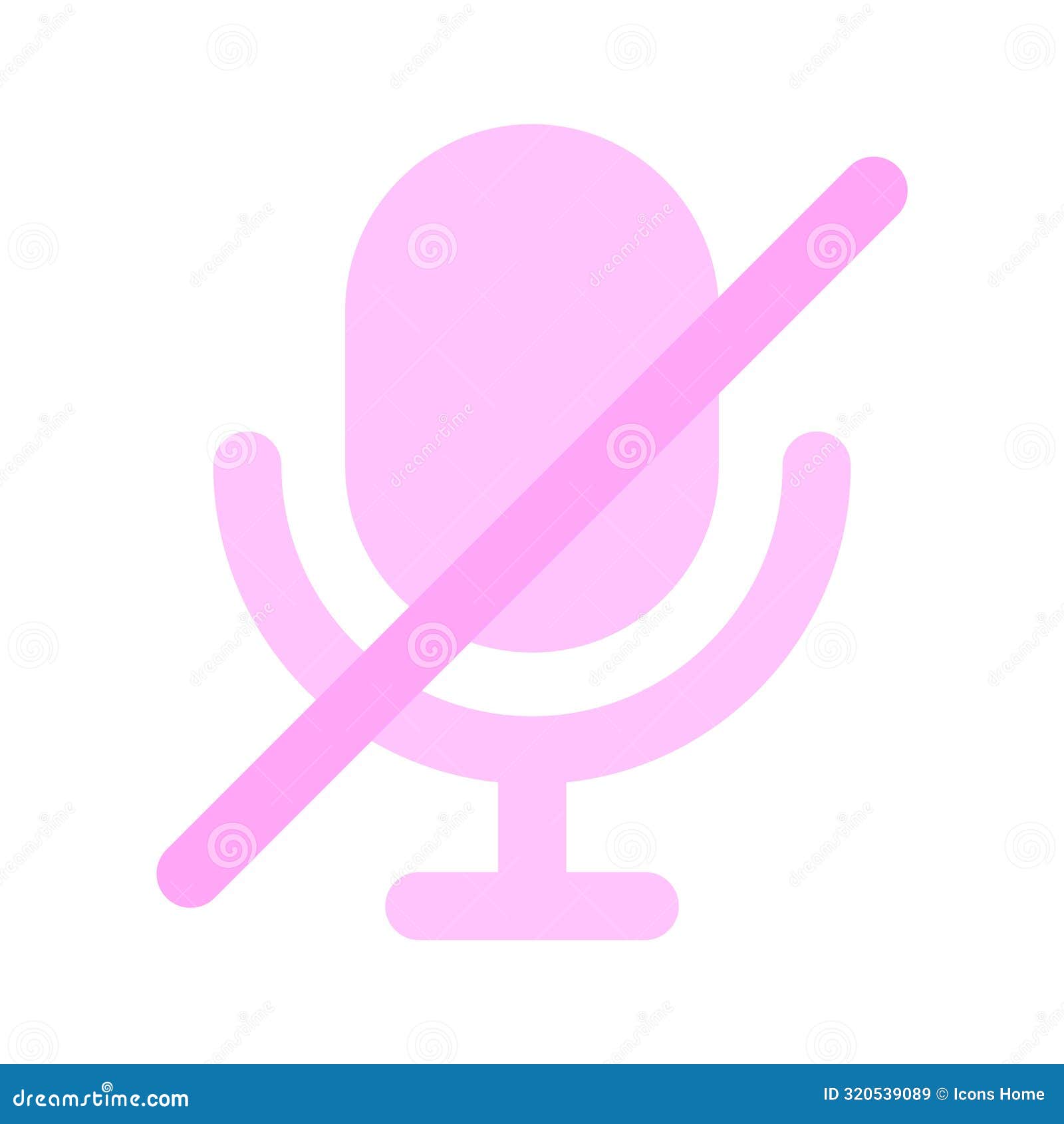 Mute Button Icon Design, User Interface Vector Stock Vector ...