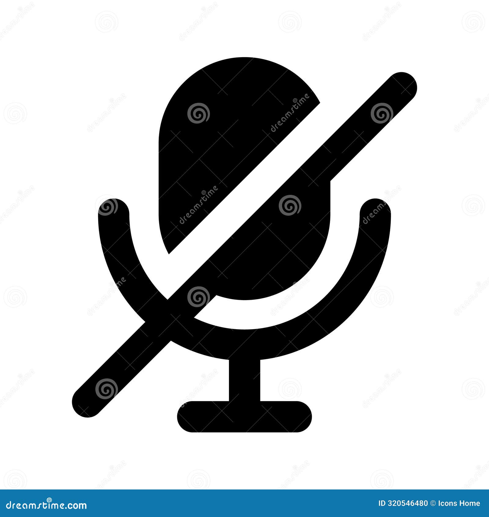Mute Button Icon Design, User Interface Vector Stock Vector ...