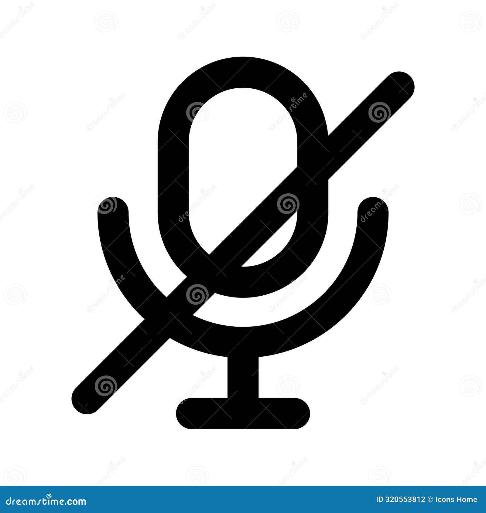Mute Button Icon Design, User Interface Vector Stock Vector ...