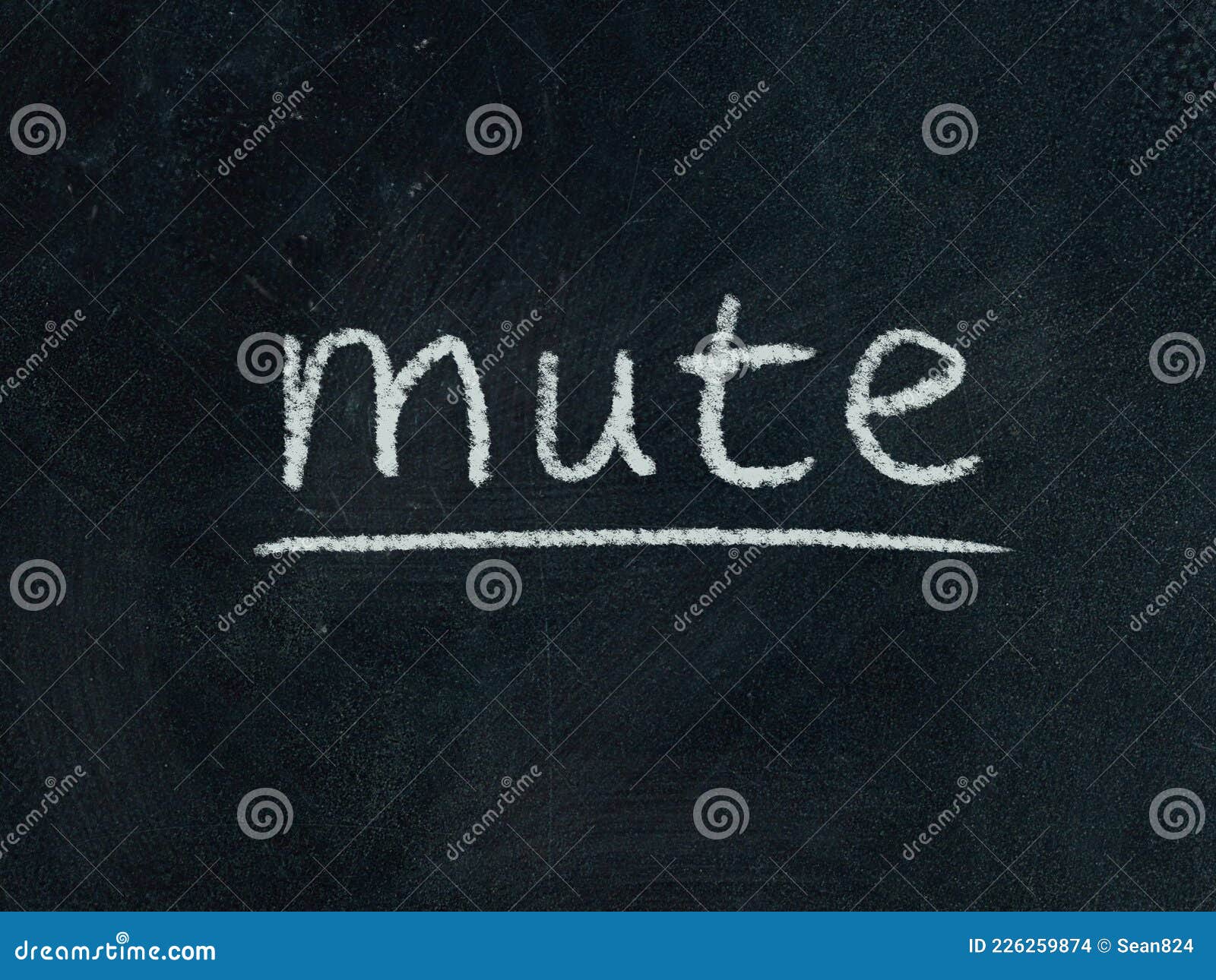 Mute stock photo. Image of abstract, chalkboard, blackboard - 226259874