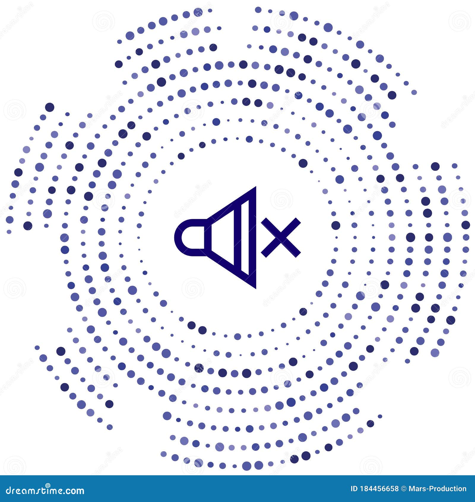 Mute Vector Icon. Mute Editable Stroke. Mute Linear Symbol for Use on ...