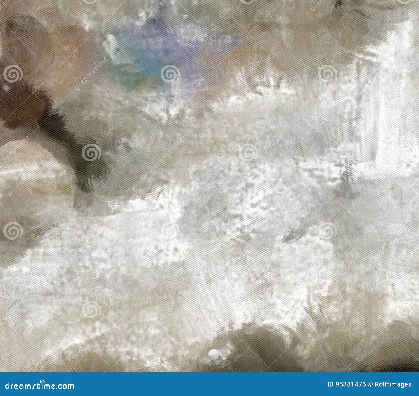 Muted Abstract Painting Stock Image | CartoonDealer.com #134533555