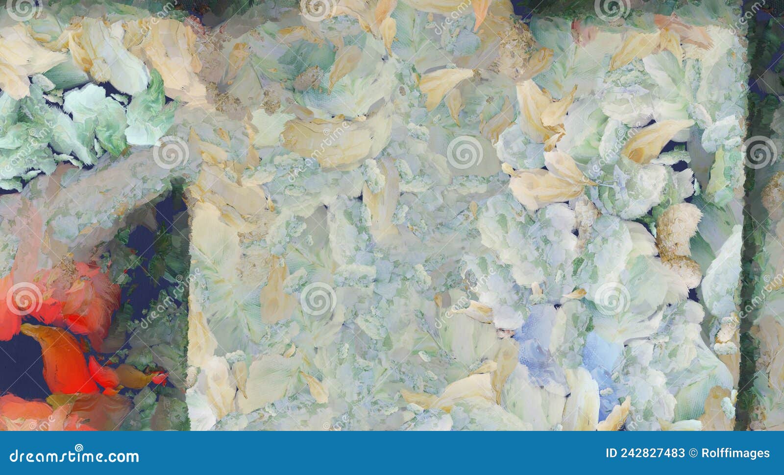Muted Abstract Painting stock illustration. Illustration of space ...