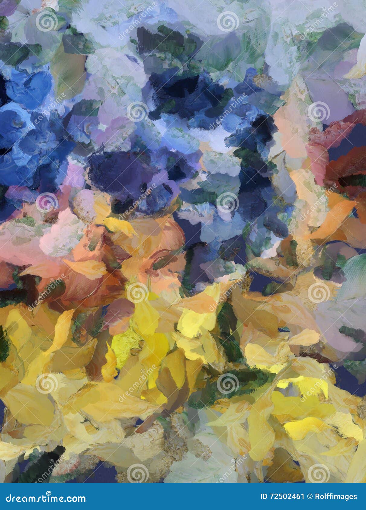 Muted Abstract Painting stock illustration. Illustration of paintings ...