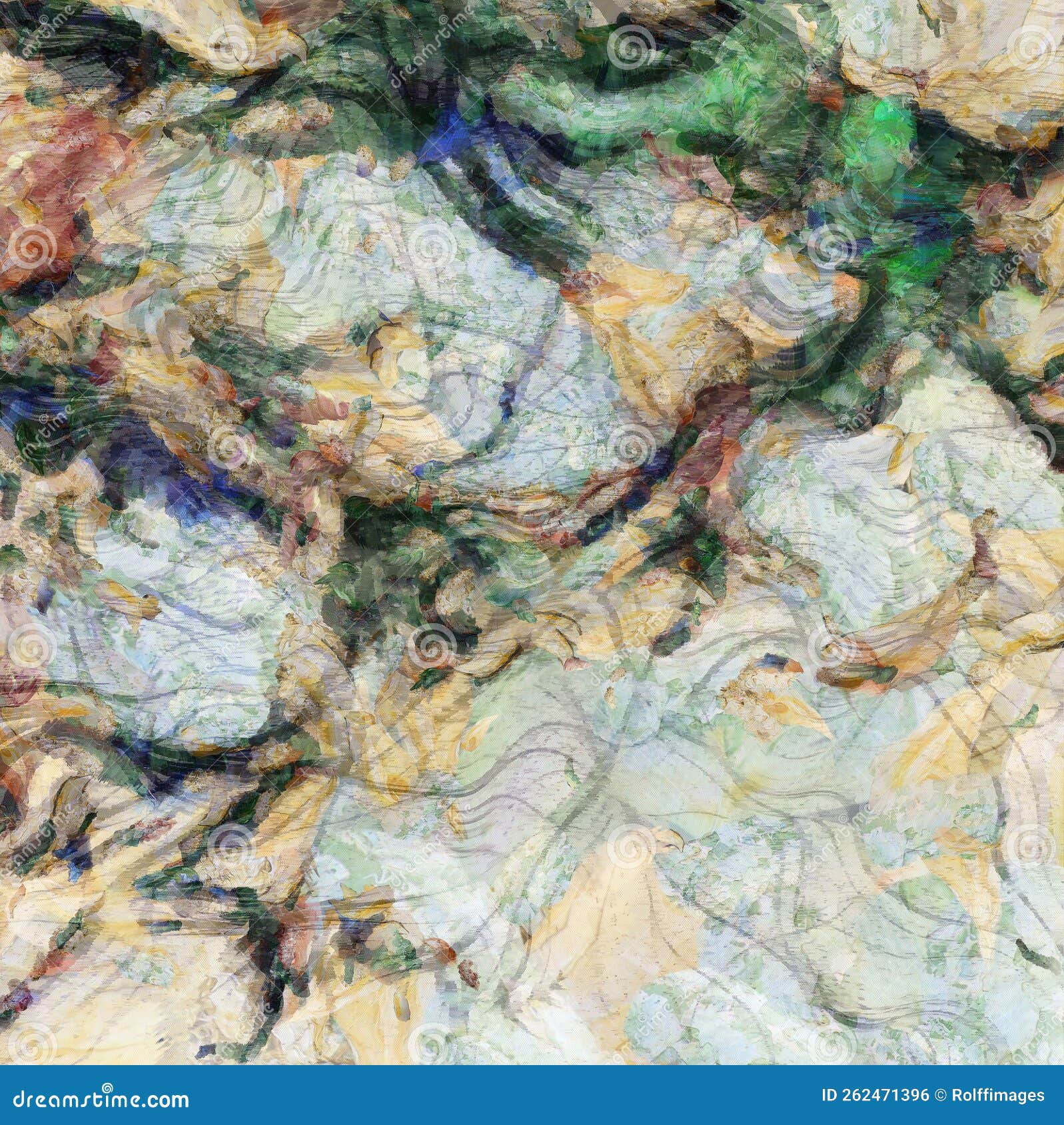 Muted Abstract Painting Stock Image | CartoonDealer.com #134533555