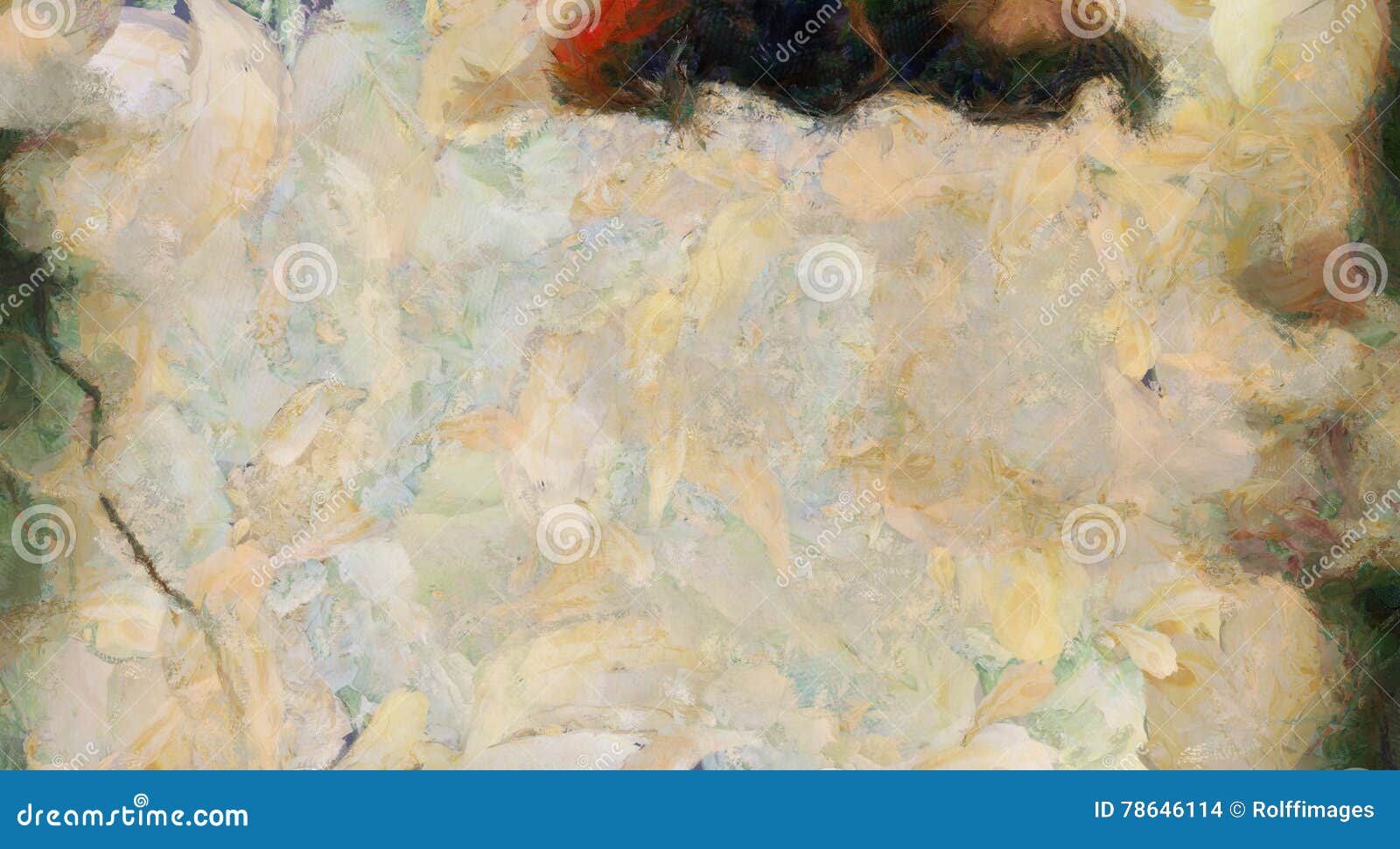 Muted Abstract Painting stock illustration. Illustration of backdrop ...