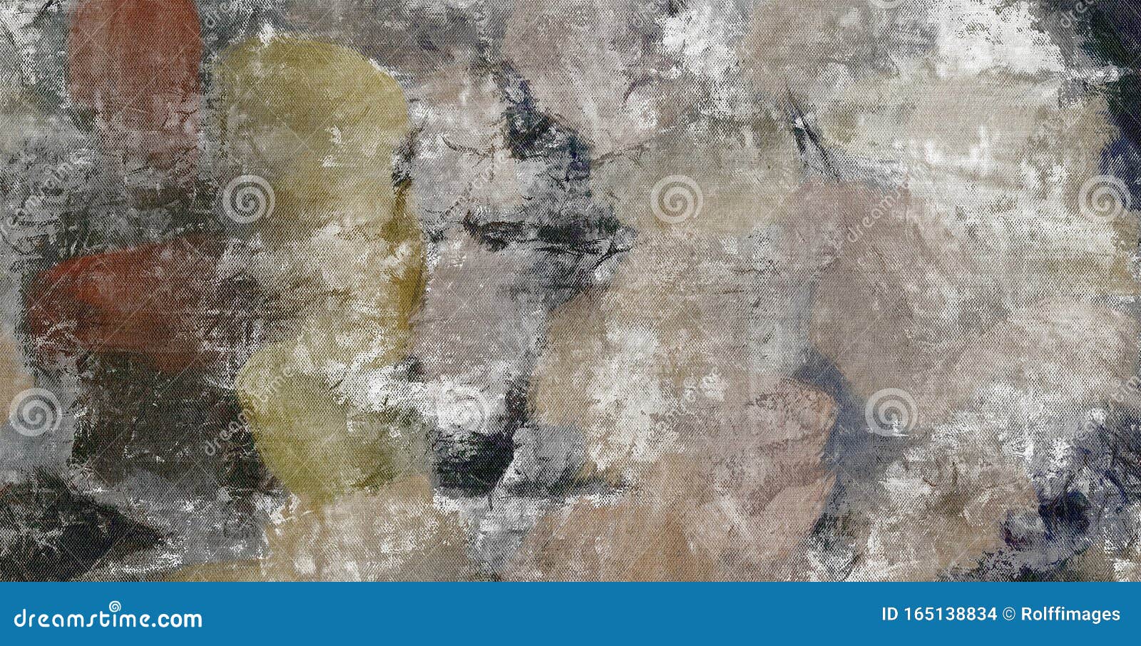 Muted Colors Digital Collage Background Leaves And Different Textures ...